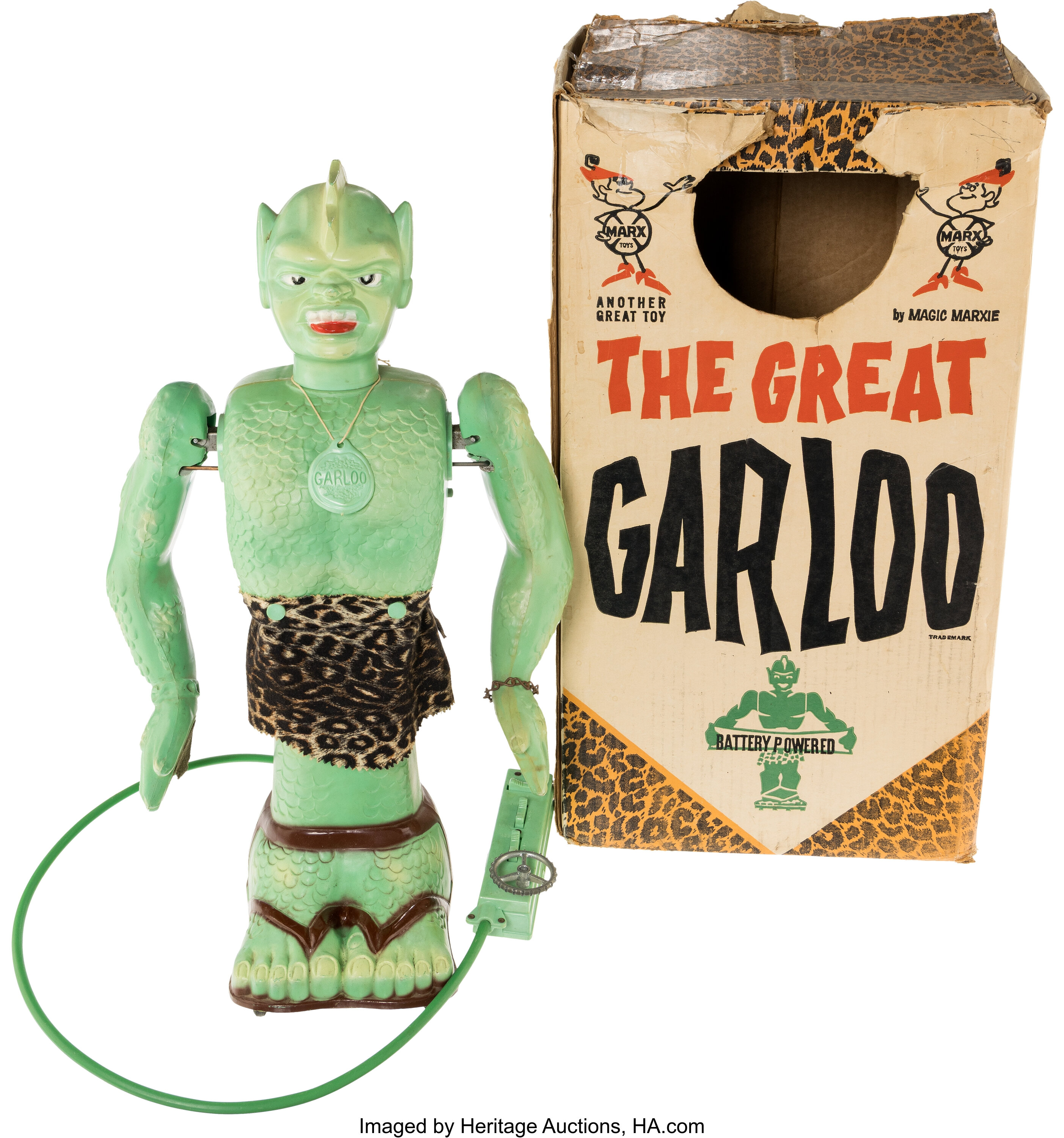 The Great Garloo 24-Inch Remote Control Figure (Marx, 1961).... | Lot ...