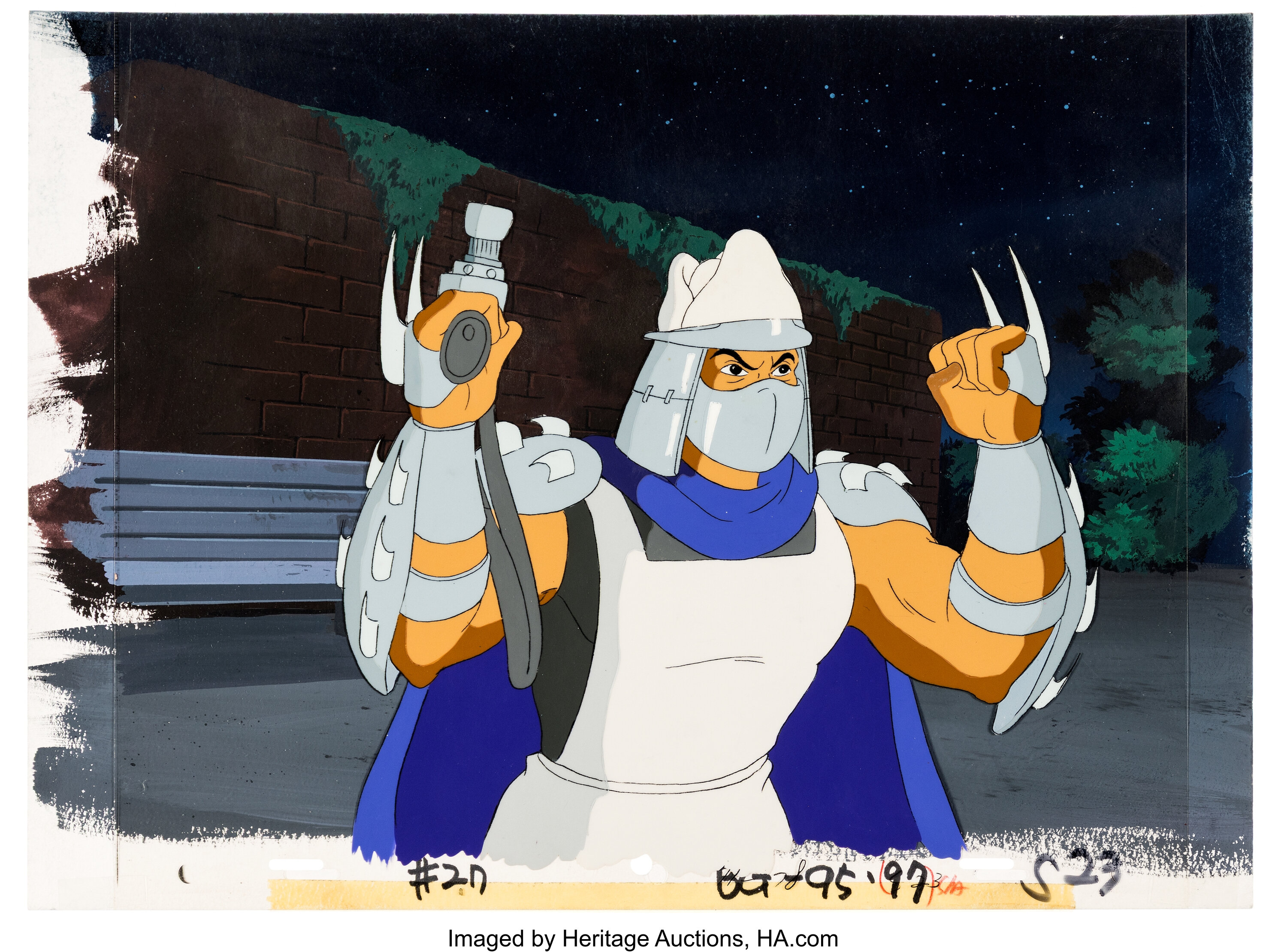 Teenage Mutant Ninja Turtles "Camera Bugged" Shredder Original | Lot ...