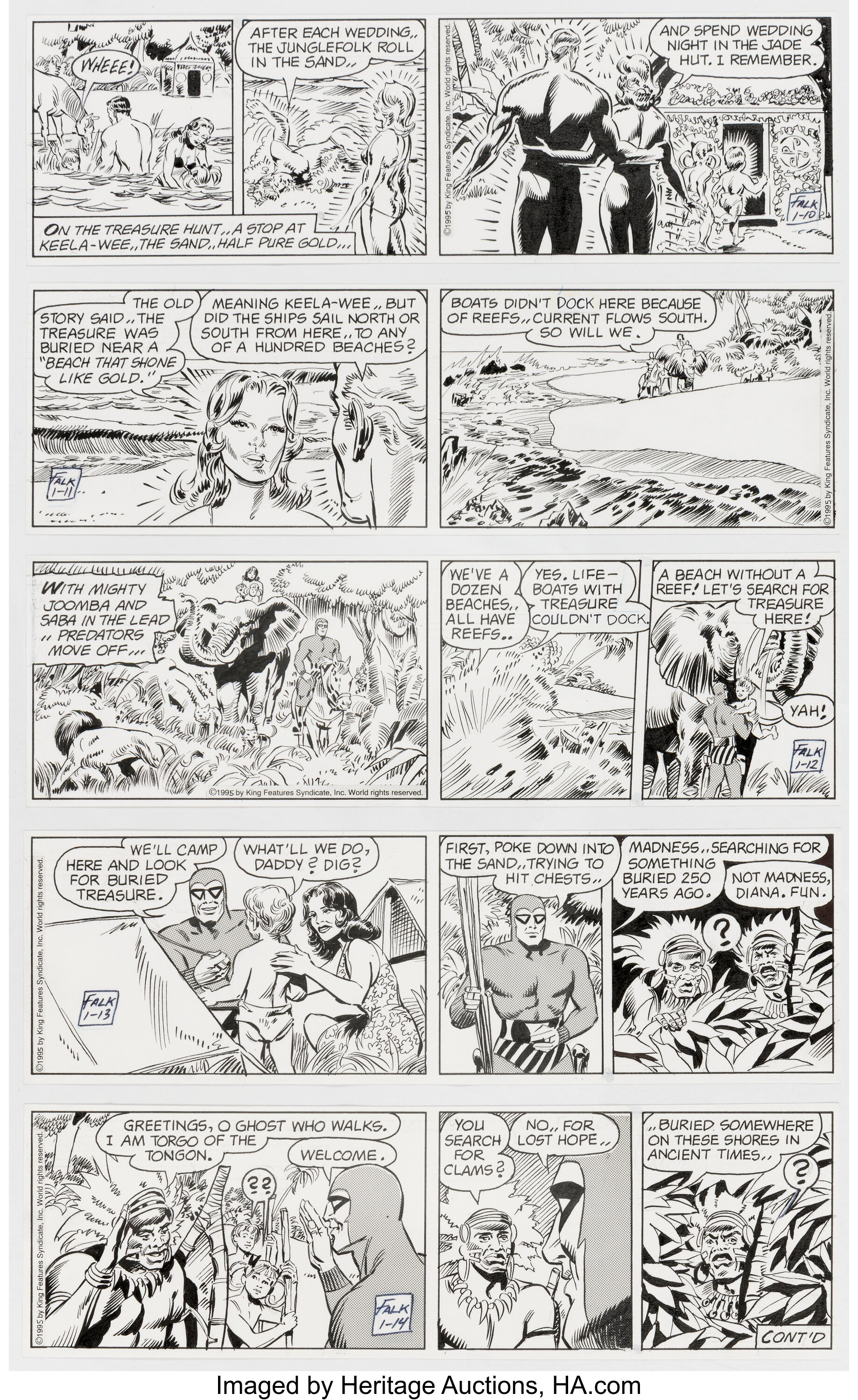 Heritage Auctions Search, Original Comic Art
