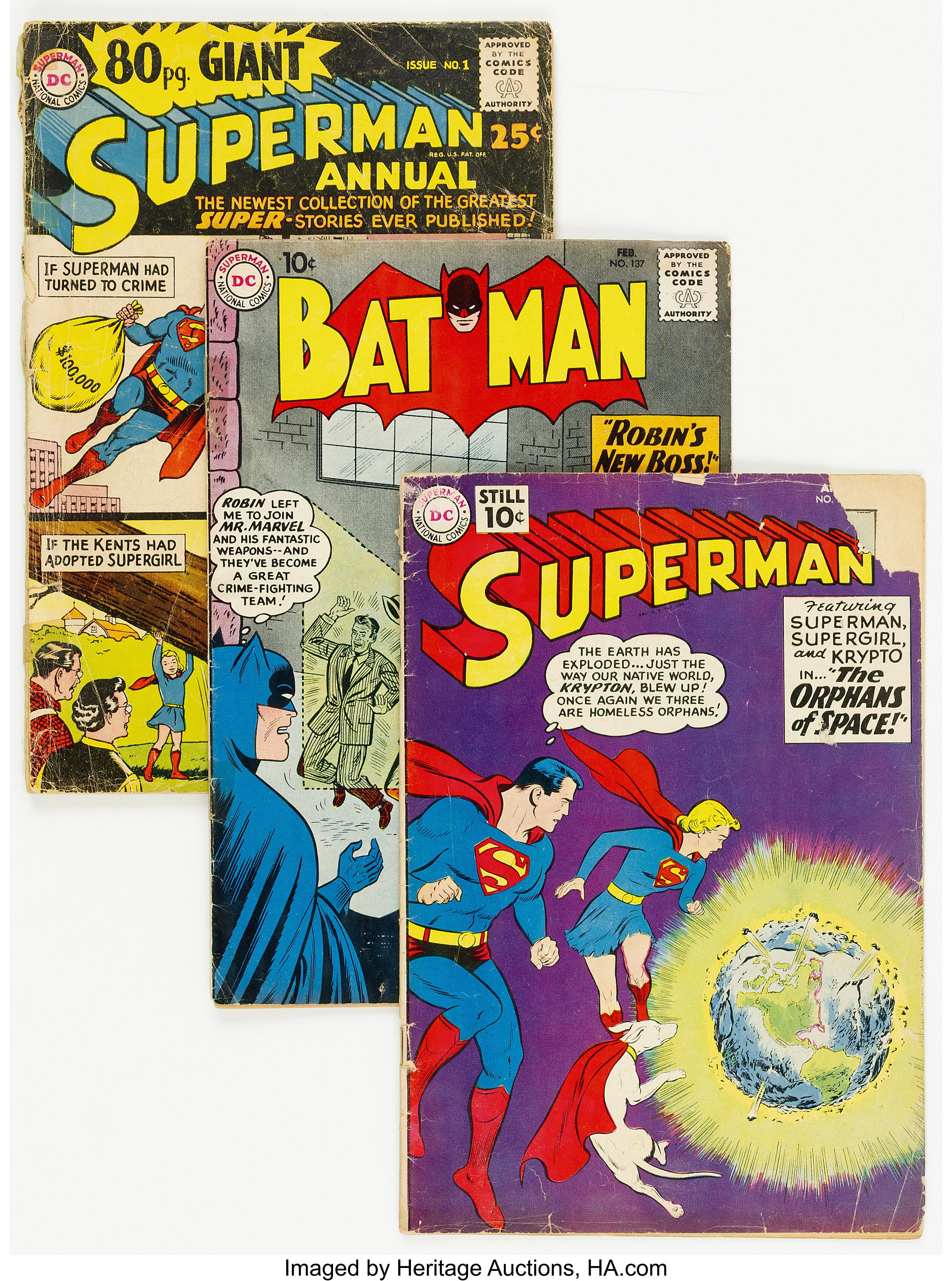DC Silver and Bronze Age Group of 44 (DC, 1960s-70s) Condition: | Lot ...