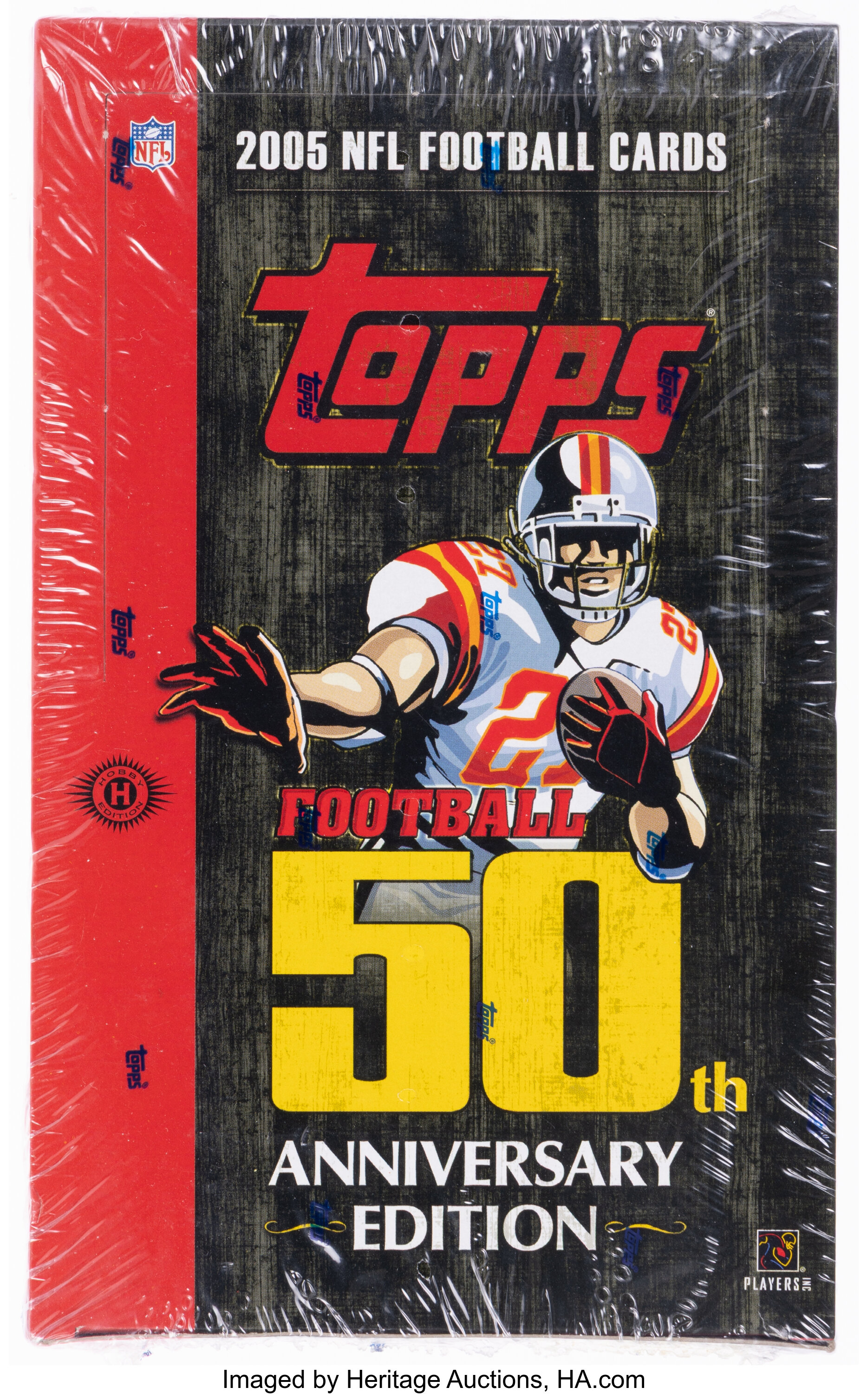 2005 Topps Football Unopened Hobby Box with 36 Unopened Packs - | Lot ...