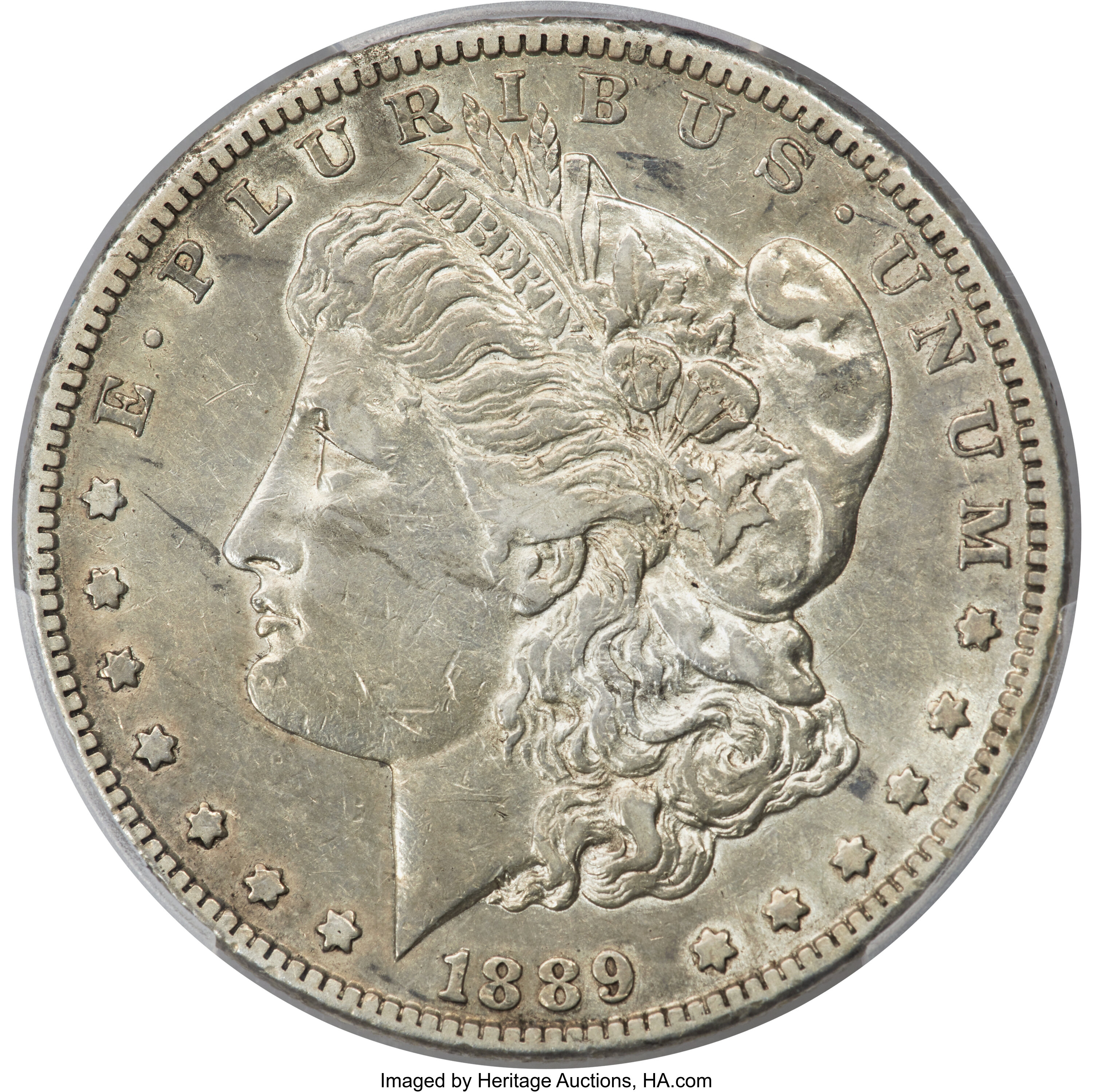 1889-CC $1 XF40 PCGS. VAM-4. The 1889-CC was struck after a | Lot ...