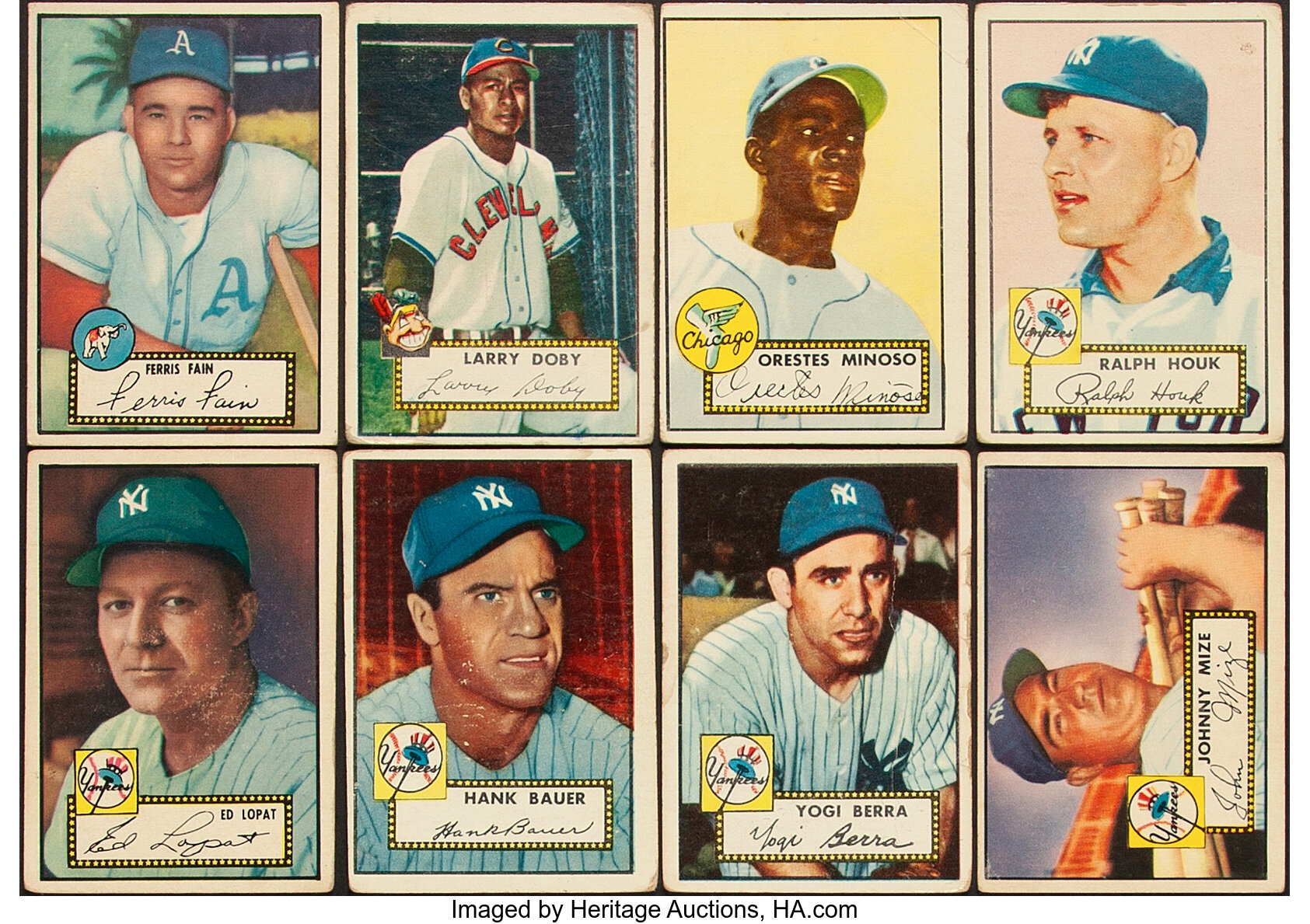 1952 Topps Baseball Card Collection (65). ... Baseball Cards Lots | Lot ...