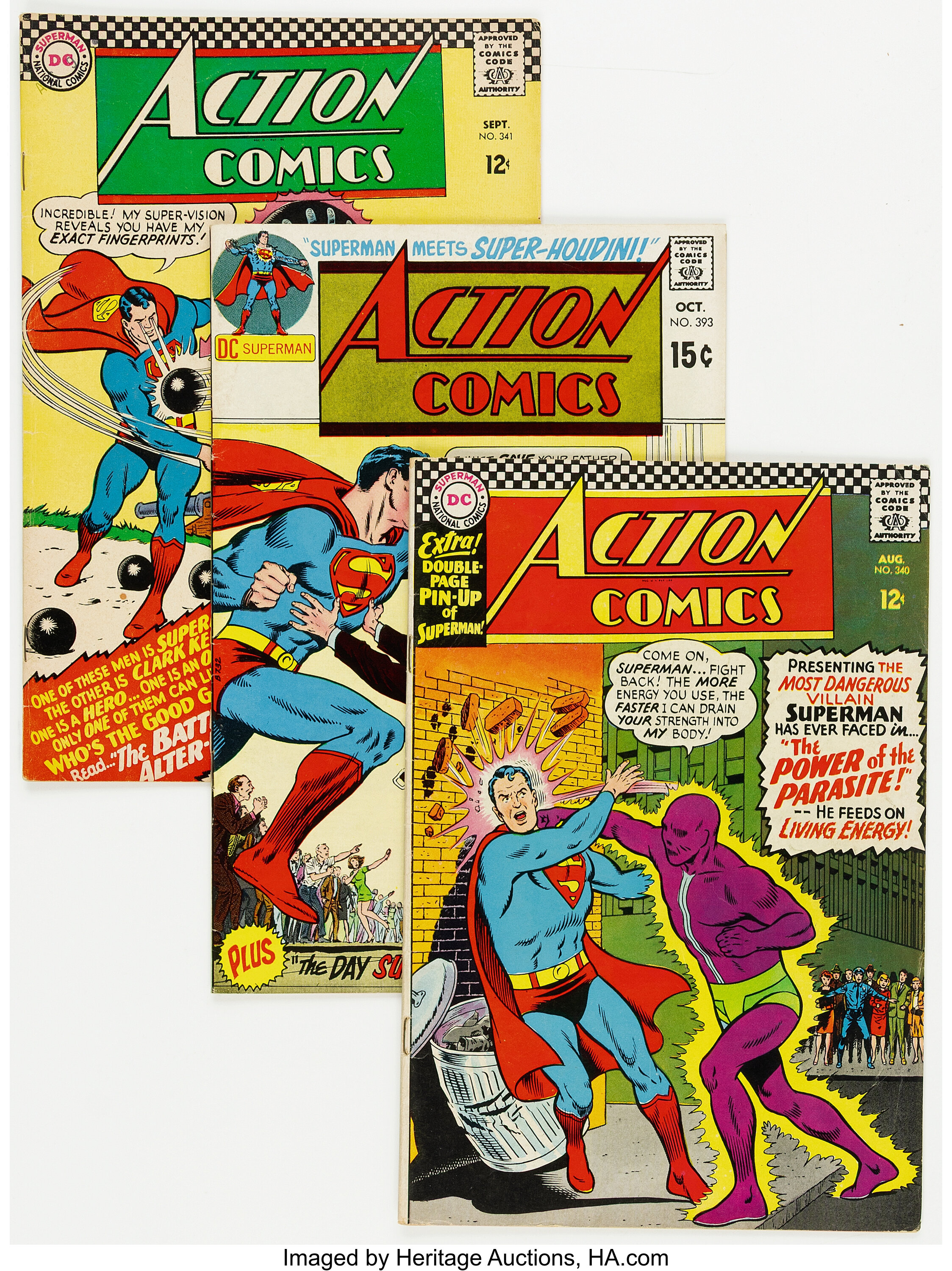 Action Comics Group of 49 (DC, 1965-74) Condition: Average FN+ ...