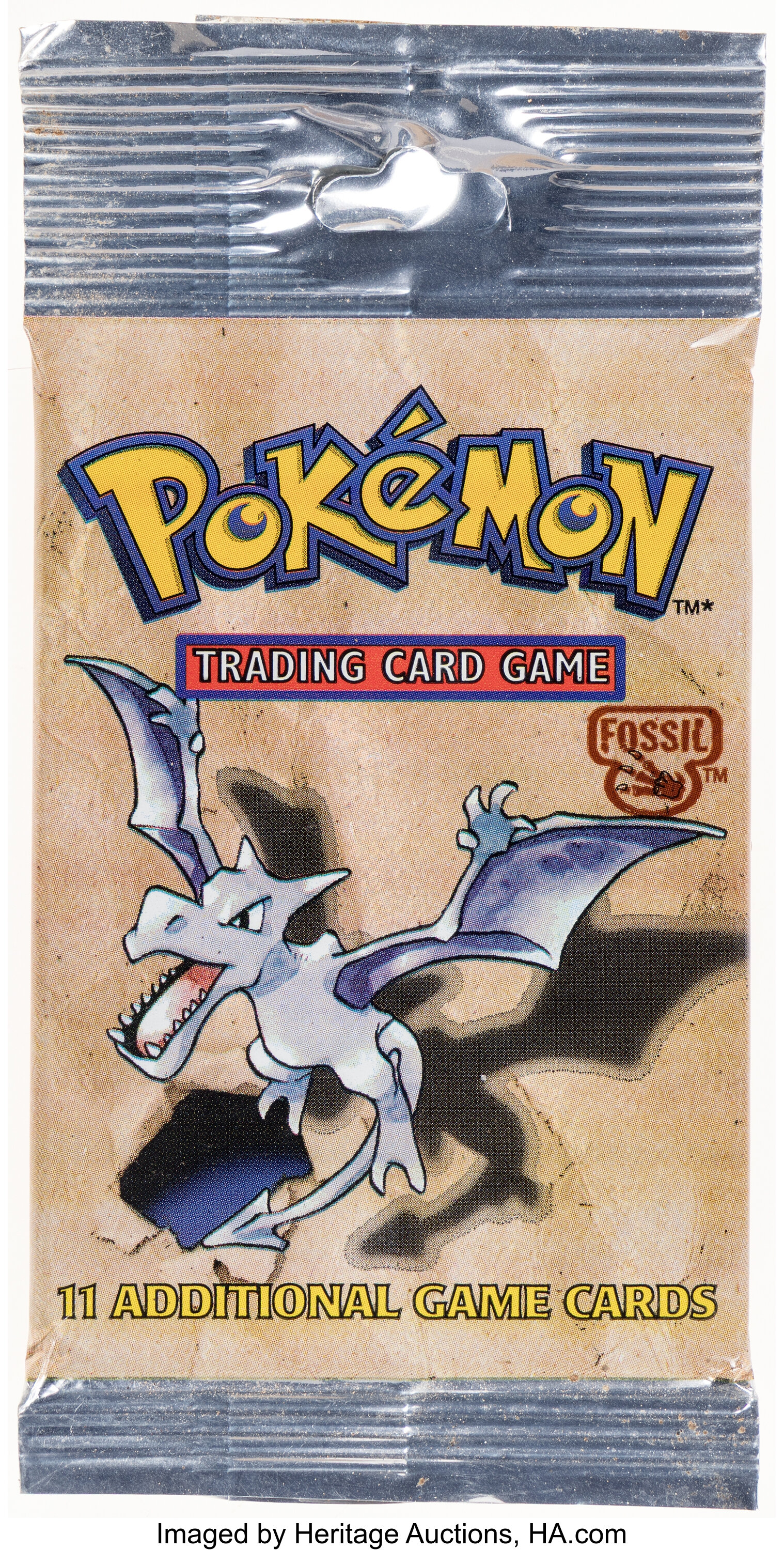 Pokémon Unlimited Fossil Sealed Booster Pack (Wizards of the Coast ...