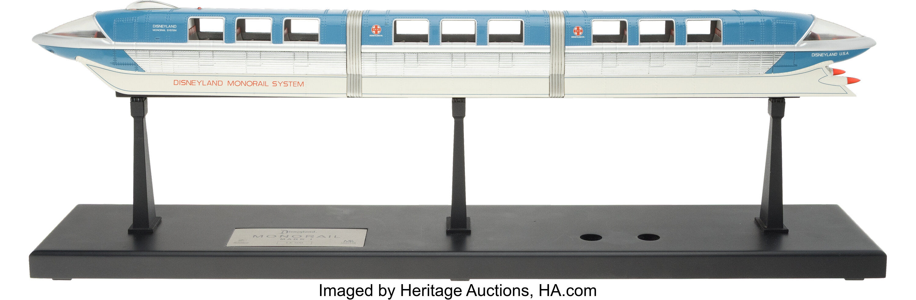 Disneyland Park - 50th Anniversary Monorail Mark I (Blue) Limited | Lot ...