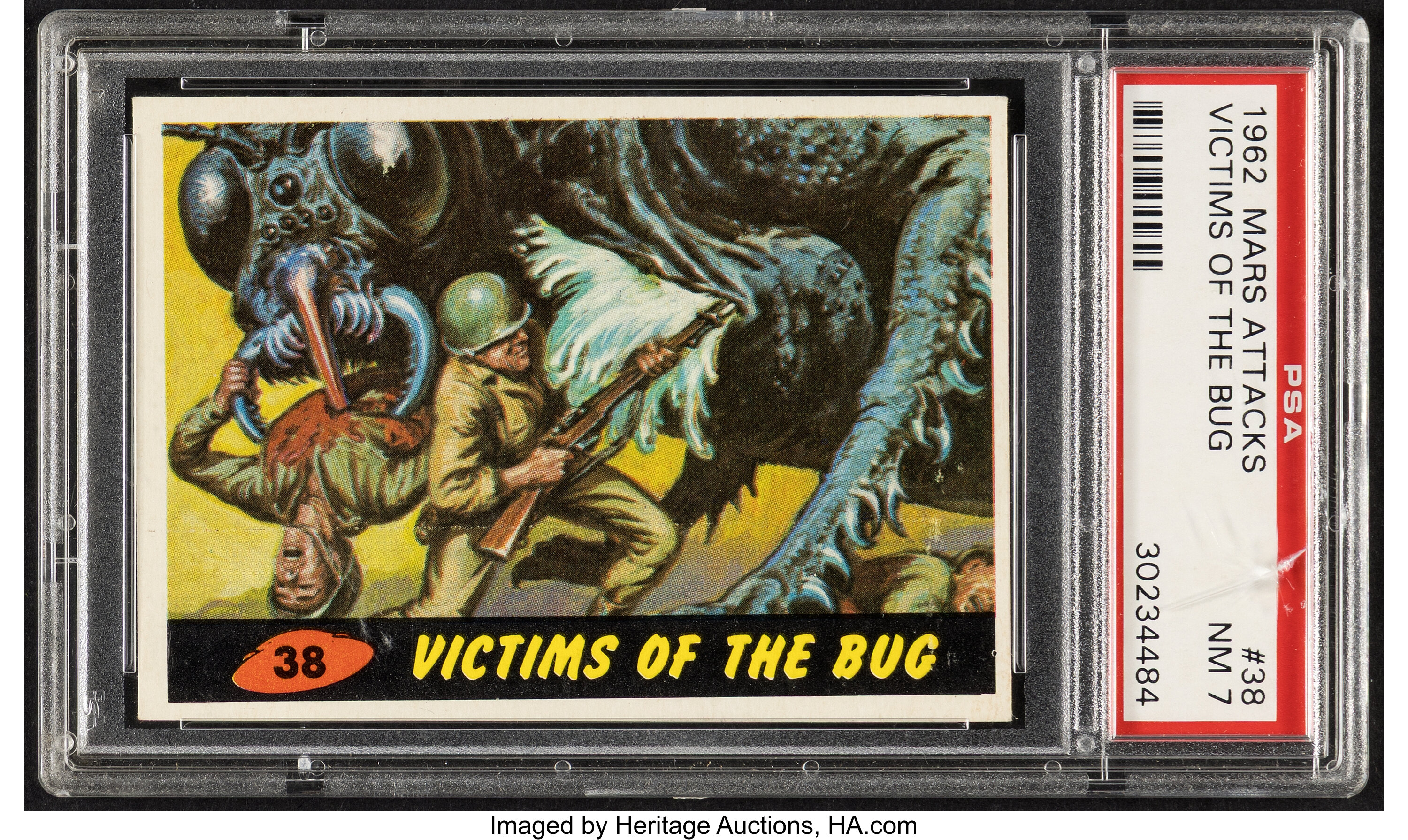 1962 Topps Mars Attacks - Complete Set of 55 - 1 PSA Graded & 1994 ...