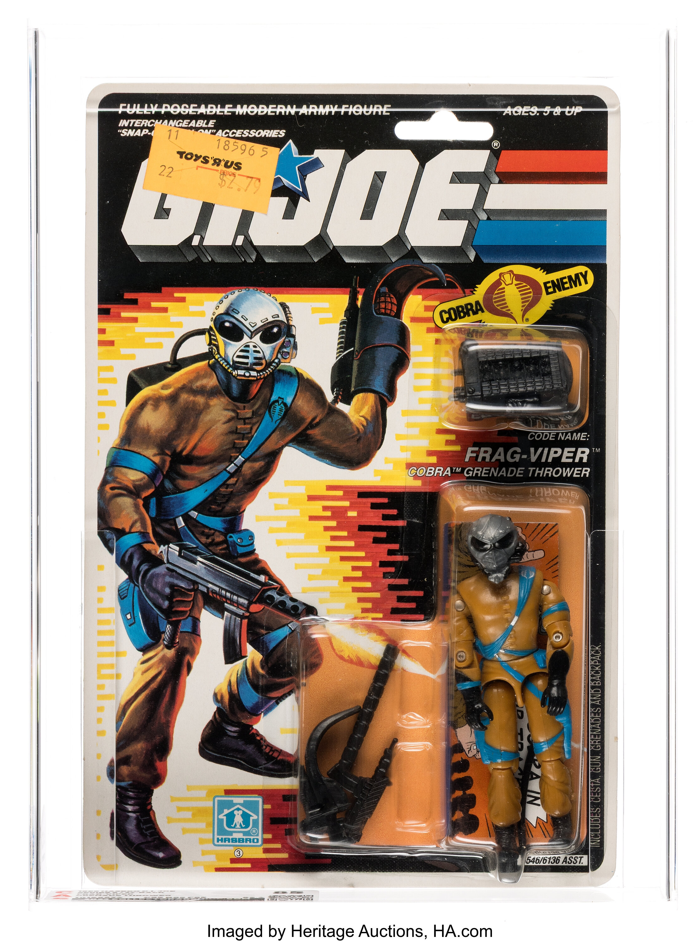 G.I. Joe Frag-Viper CAS 85 (Hasbro, 1989).... Action Figures GI Joe ...