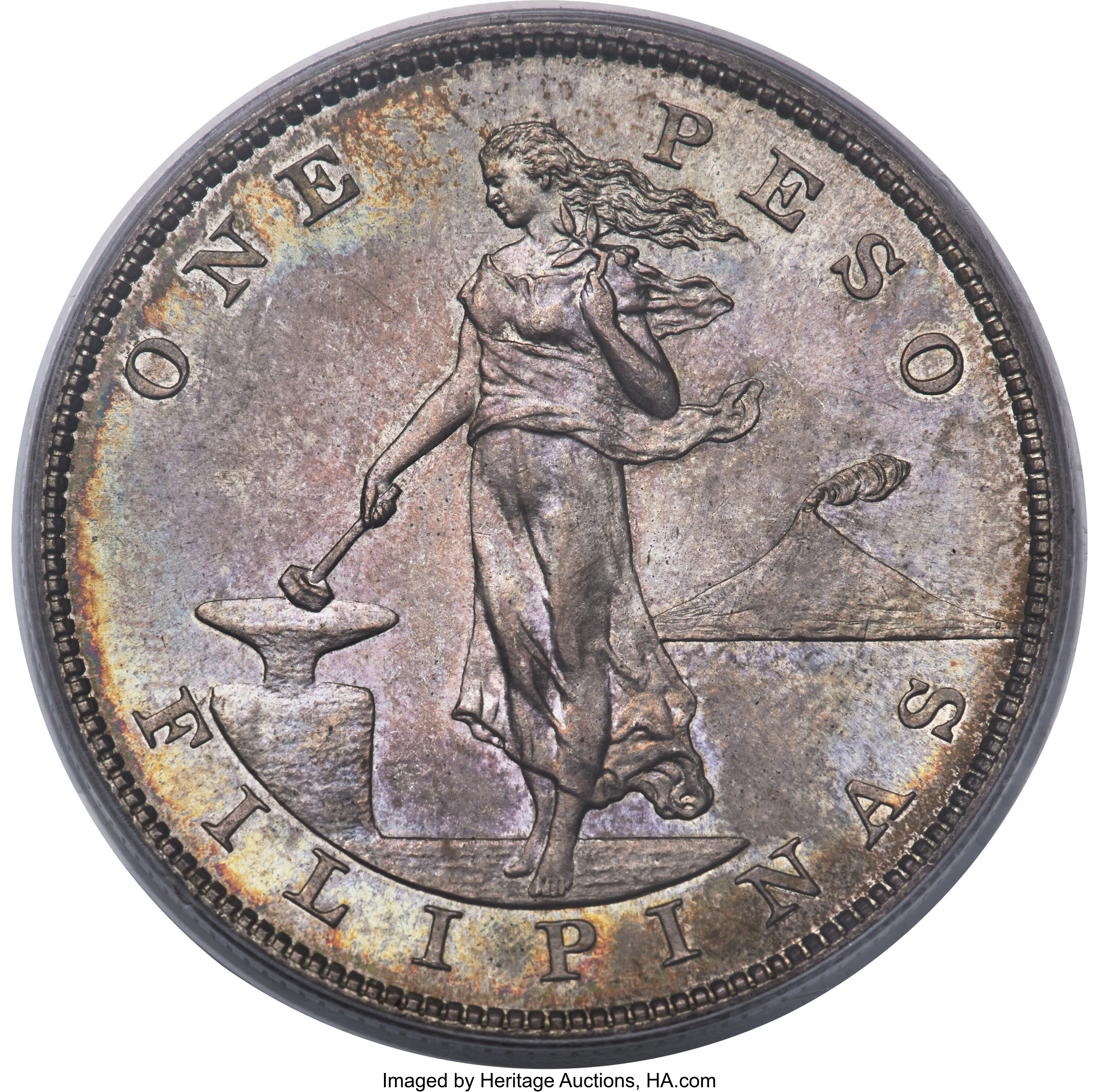 Philippines: USA Administration Peso 1904 MS66 PCGS,... Philippines ...