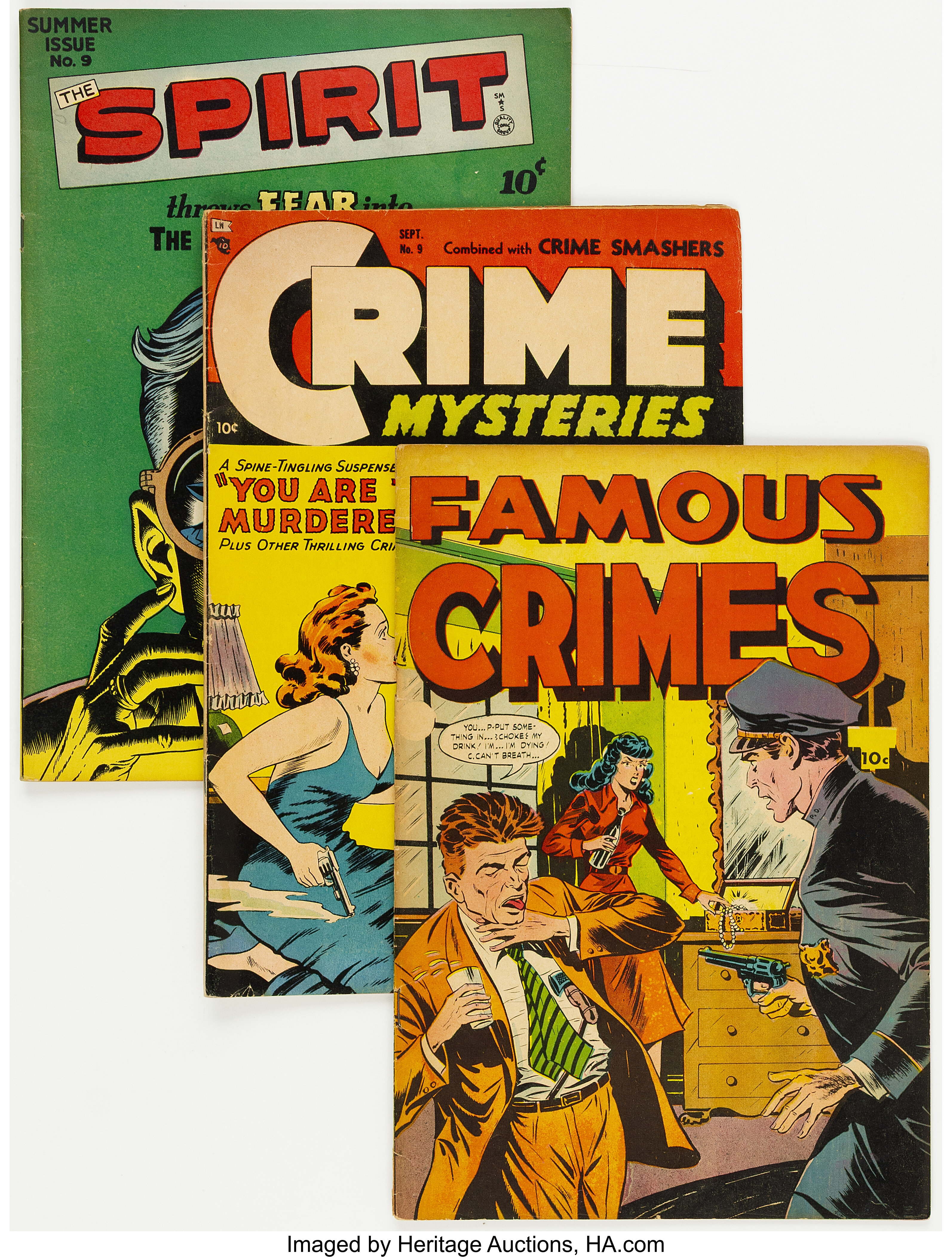 Golden Age Comics Group (Various Publishers, 1946-53) Condition: | Lot ...