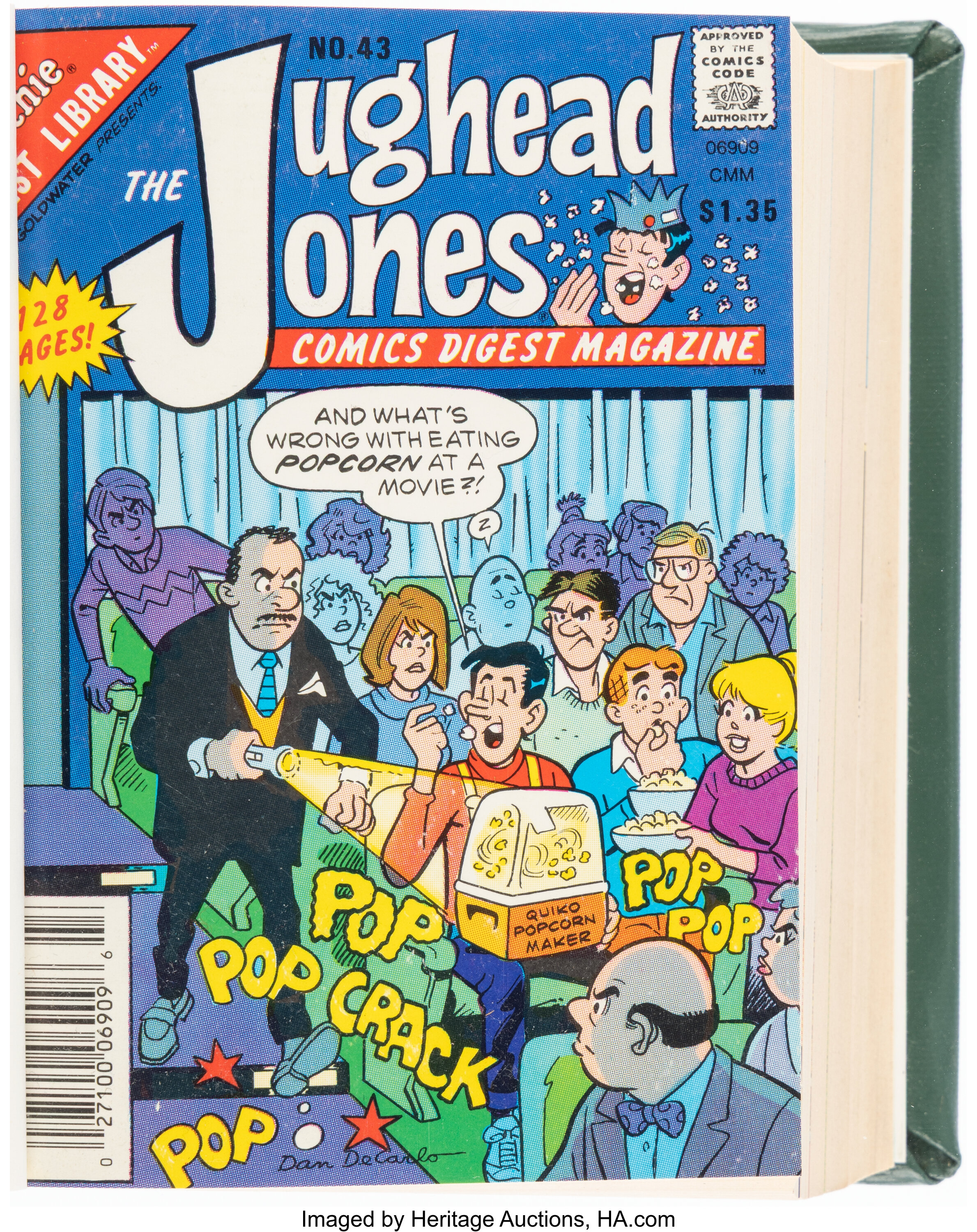 The Jughead Jones Comics Digest File Copies Bound Volume (Archie, | Lot ...