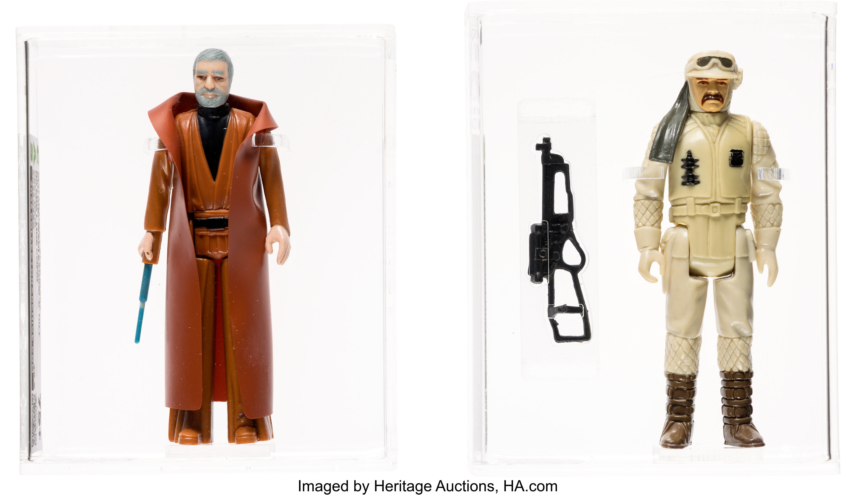 Star Wars Lili Ledy Rebel Commander CAS 70 & Obi-Wan Kenobi CAS 75 ...
