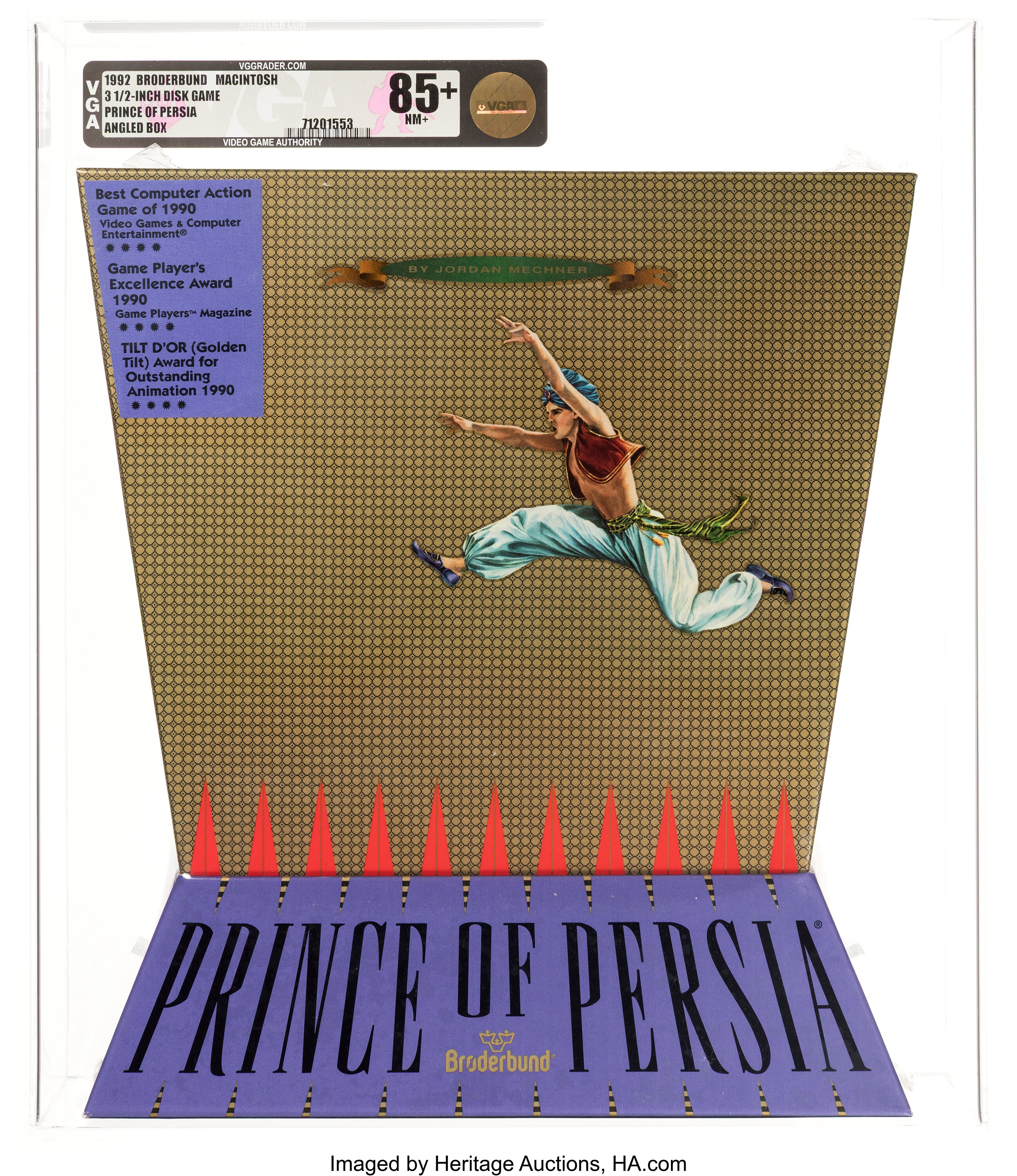Prince of Persia - VGA 85+ NM+ Sealed [Angled Box], Macintosh | Lot ...