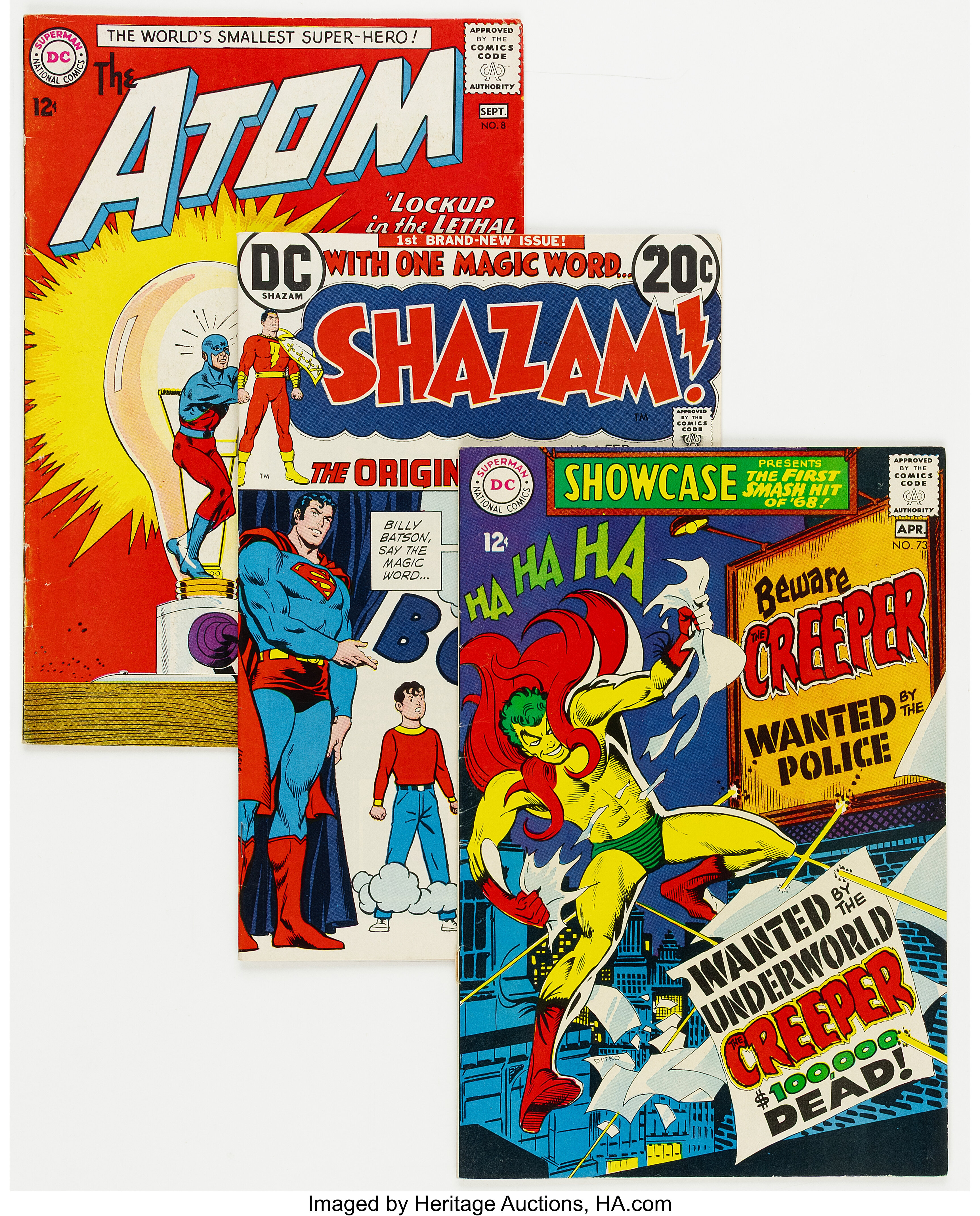 DC Silver Age Superhero Comics Group of 19 (DC, 1960s) Condition: | Lot ...