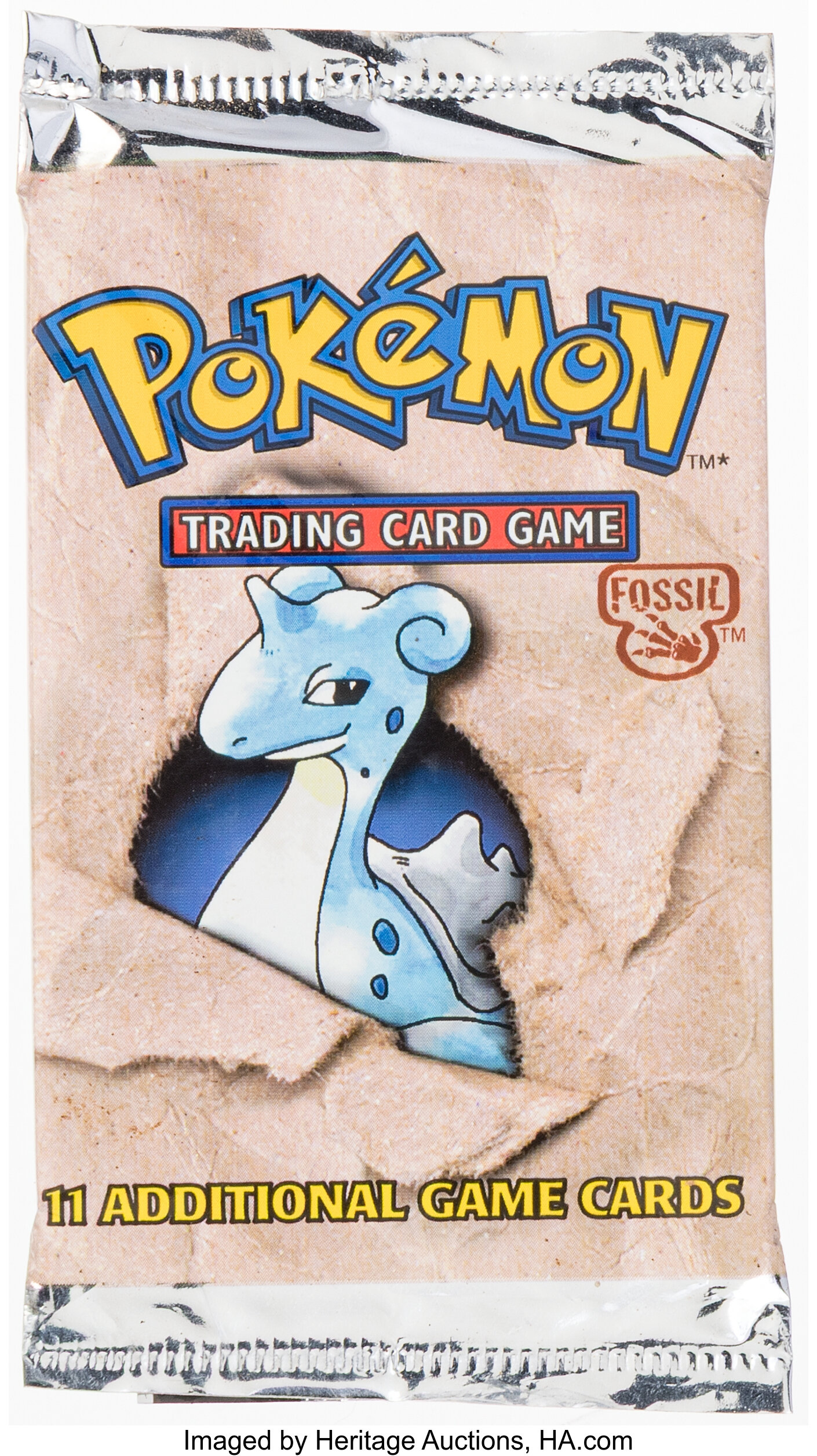 Pokémon Unlimited Fossil Sealed Booster Pack (Wizards of the Coast ...