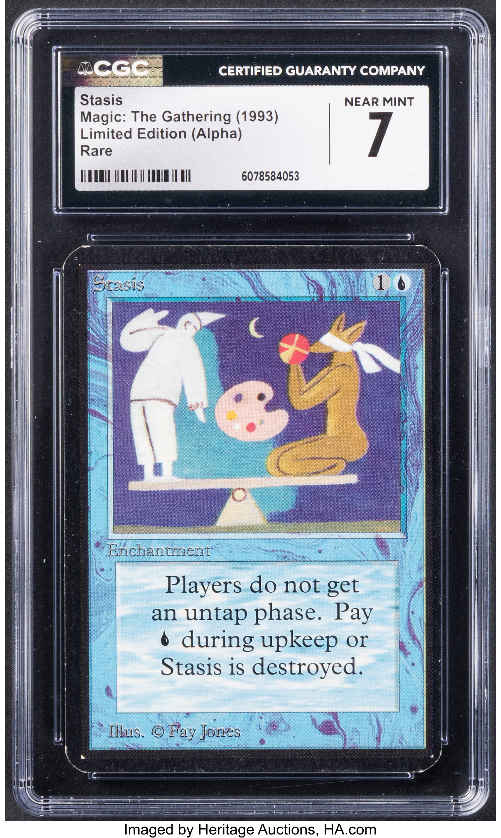 Magic: The Gathering Stasis Limited Edition (Alpha) CGC Trading | Lot ...