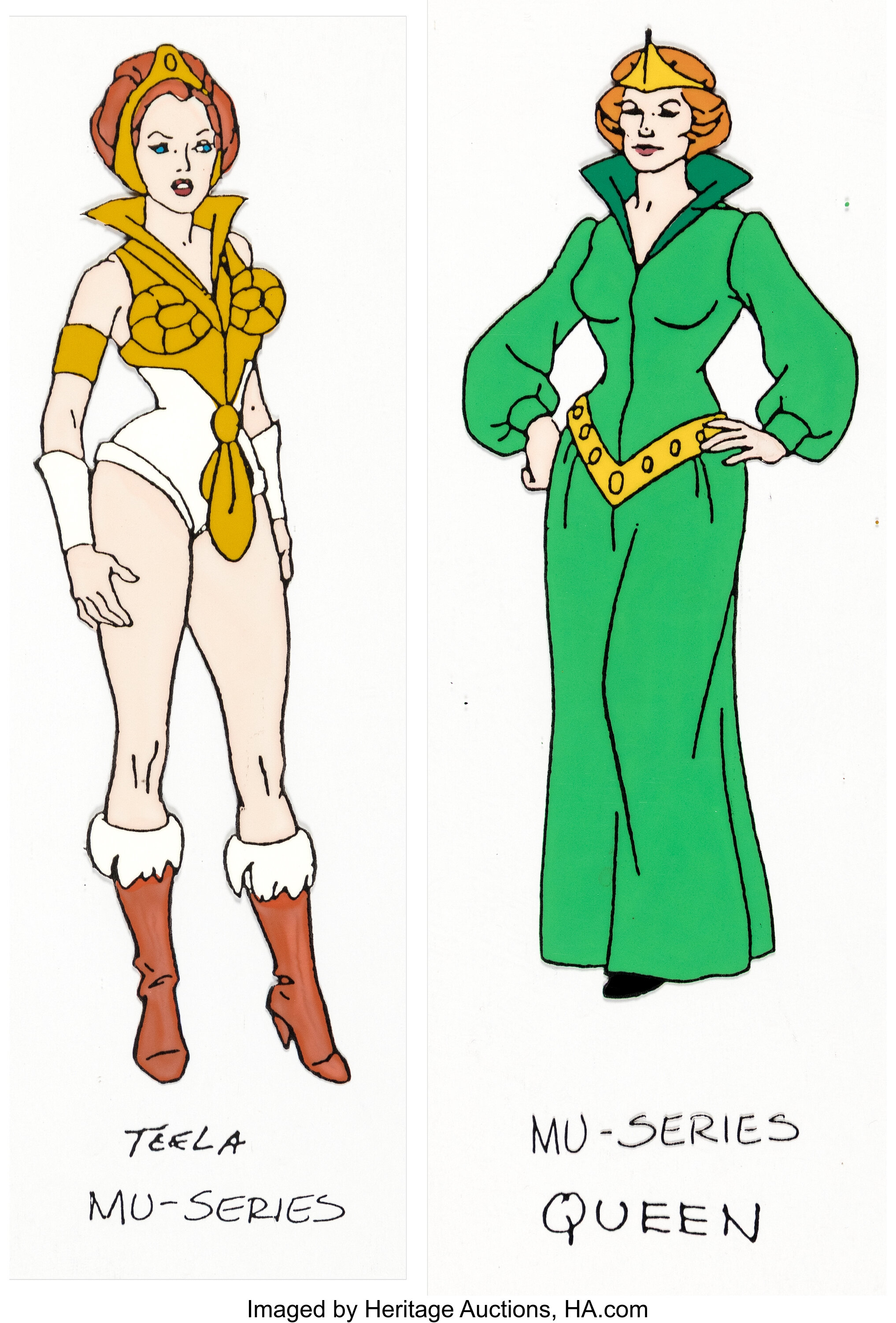 He-Man and the Masters of the Universe Teela, Queen Marlena, Lord | Lot ...
