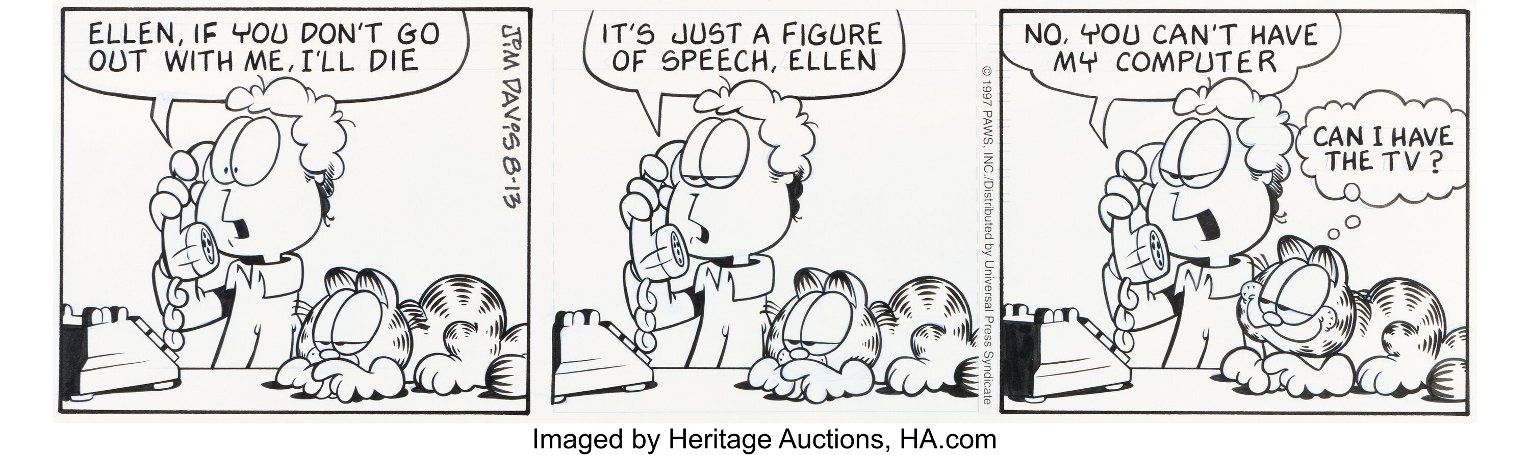 Heritage Auctions Search, Original Comic Art