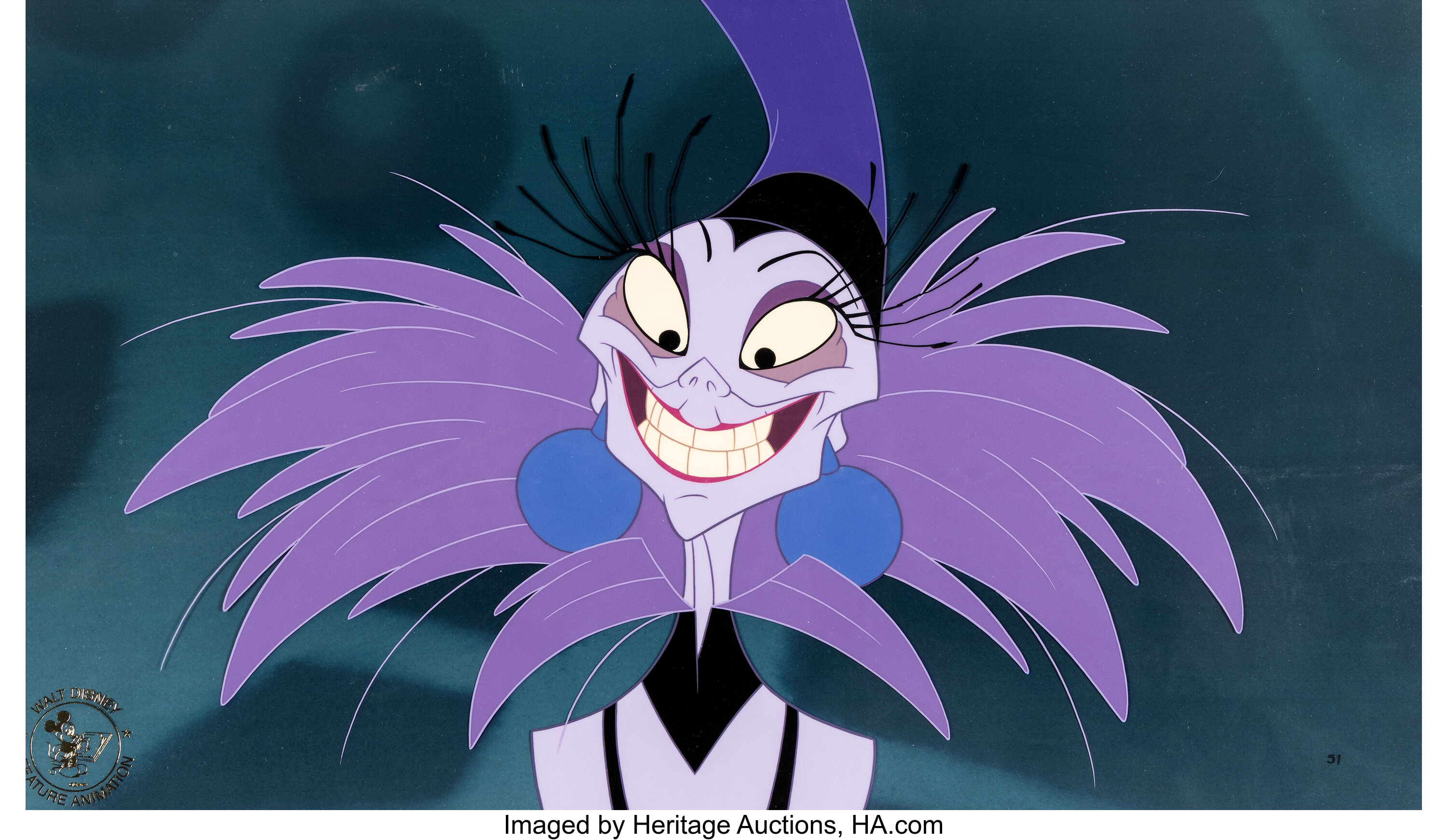 The Emperor's New Groove "Up Close and Personal" Yzma | Lot #16159 ...