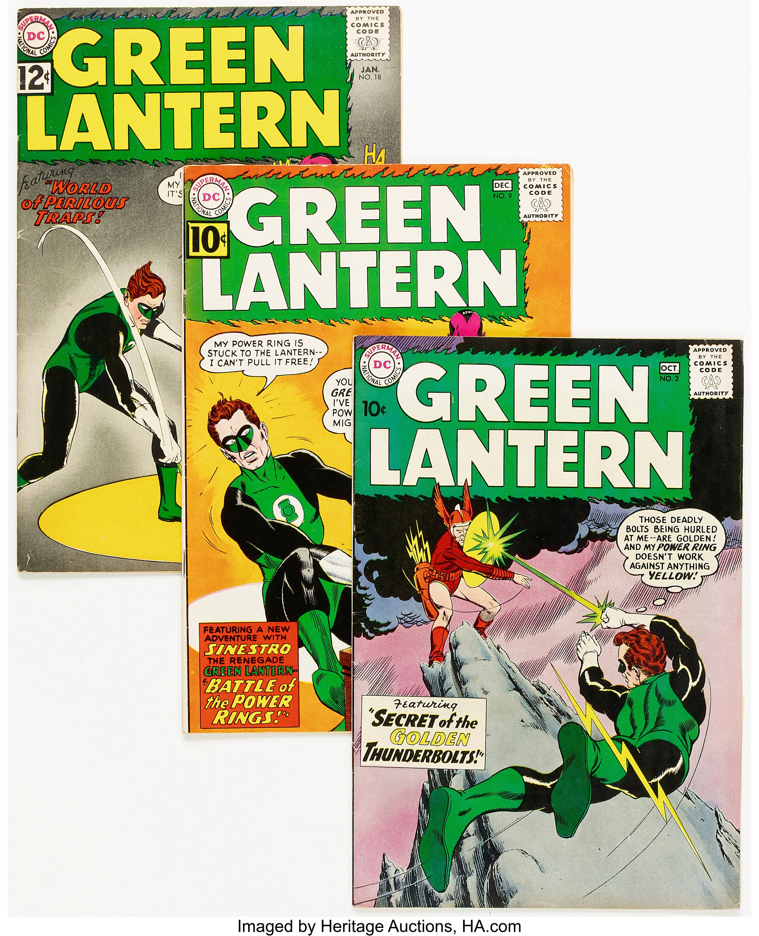 Green Lantern Group of 26 (DC, 1960-86) Condition: Average FN.... | Lot ...