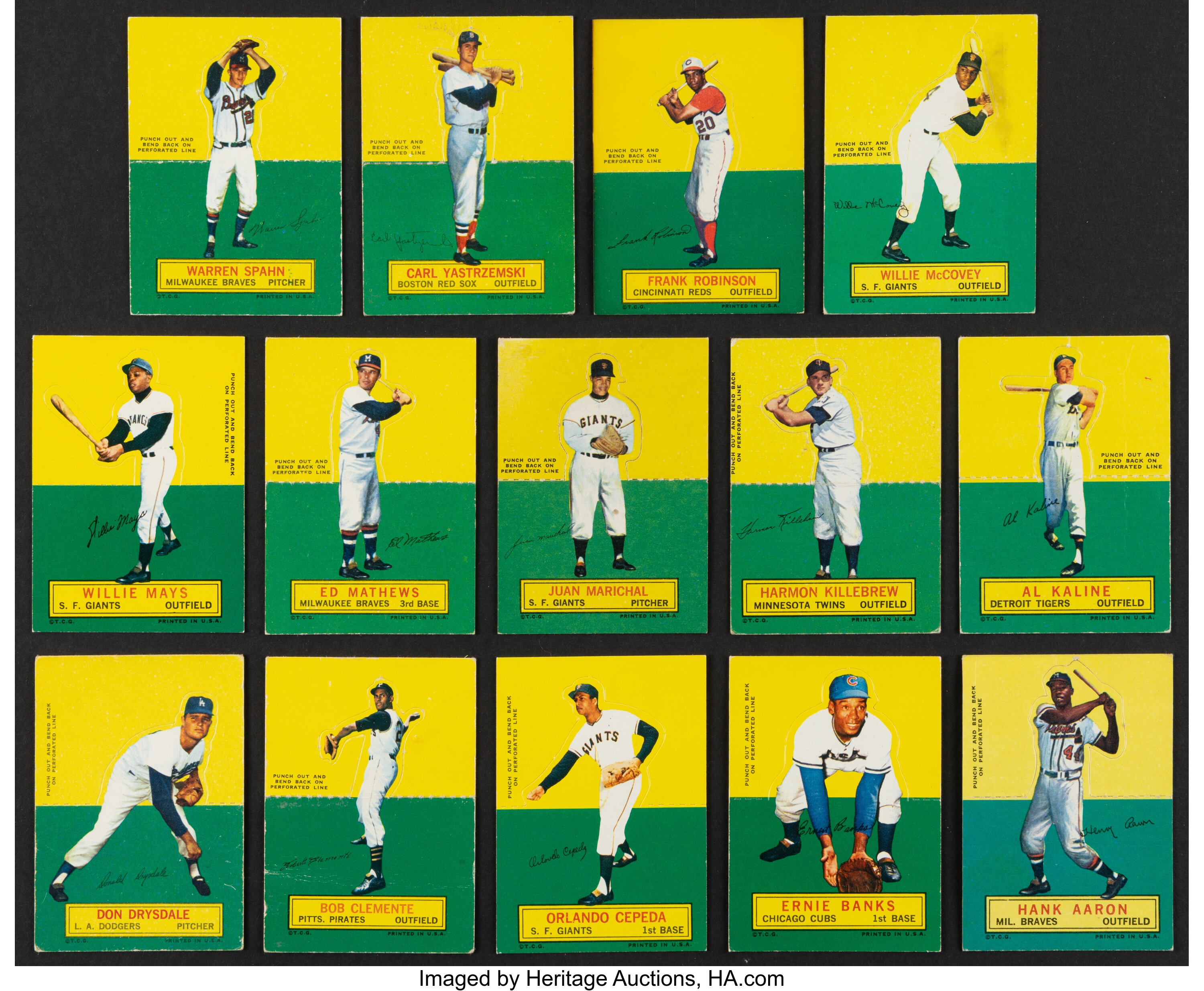 1964 Topps Stand-Up Near-Complete Set (71/77). ... Baseball Cards | Lot ...