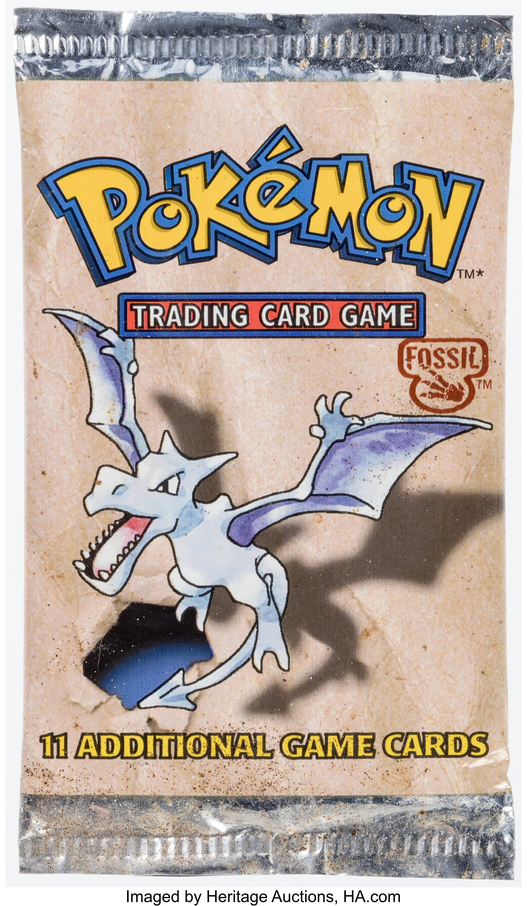 Pokémon Unlimited Fossil Sealed Booster Pack (Wizards of the Coast ...