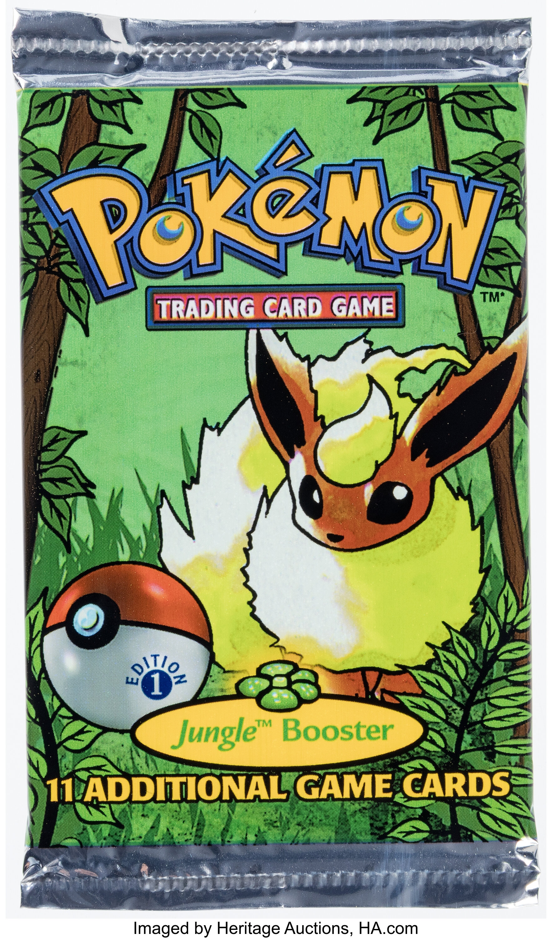Pokémon 1st Edition Jungle Sealed Booster Pack (Wizards of the | Lot ...