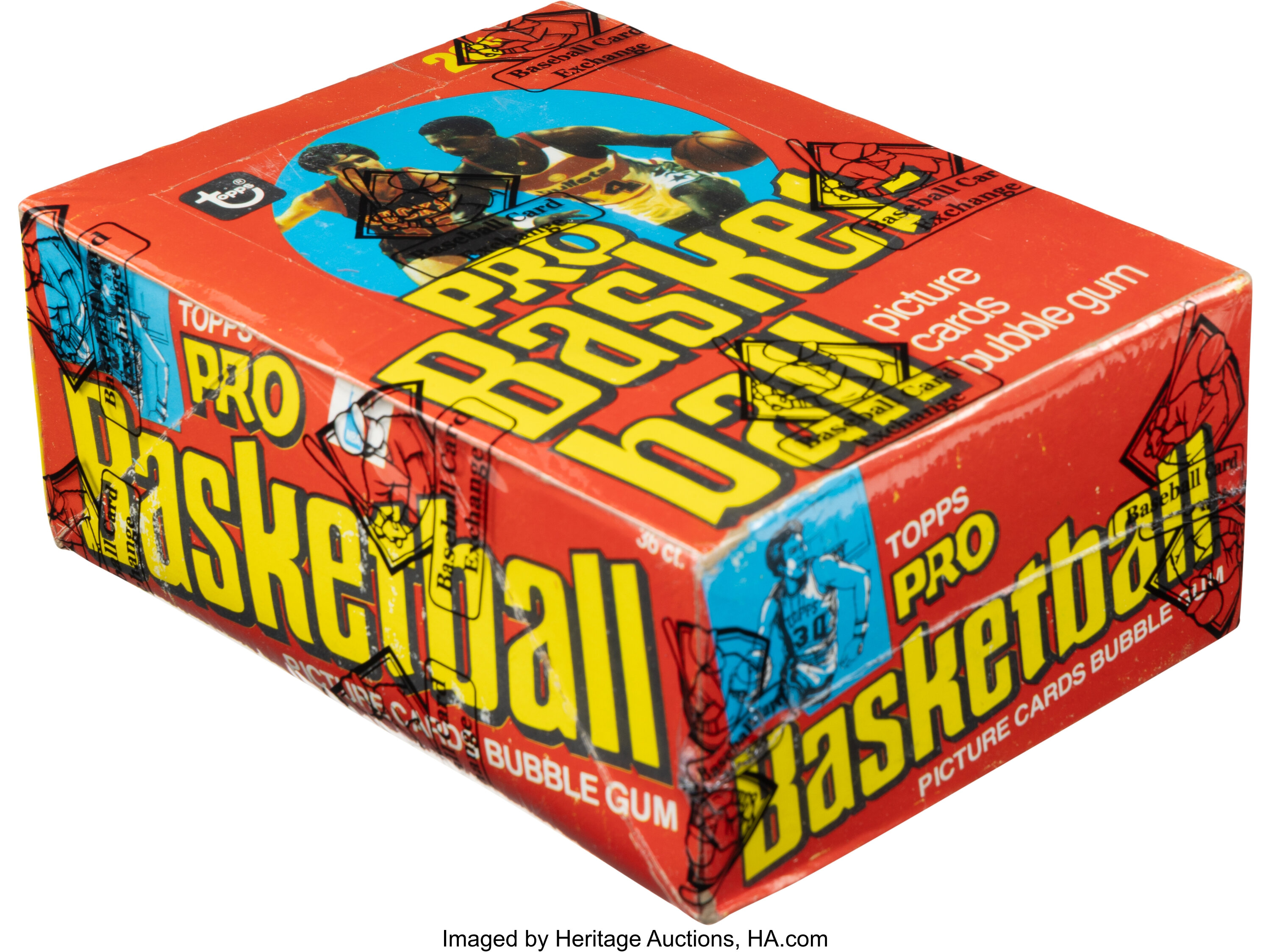 1978 Topps Basketball Wax Box with 36 Unopened Packs. ... | Lot #81654 ...