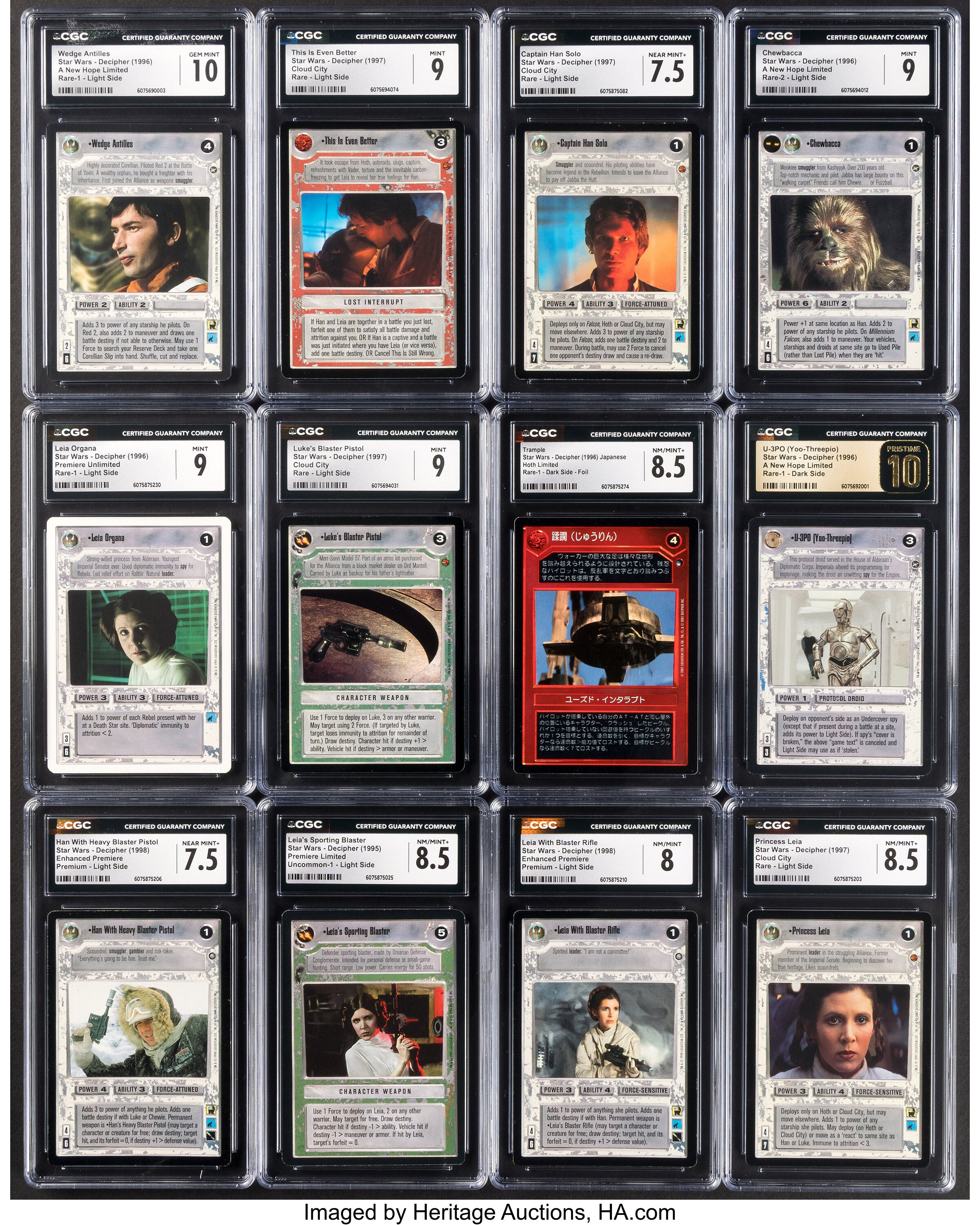 1995-1998 Decipher Star Wars CCG Cards: 1995 Premiere Limited - | Lot ...