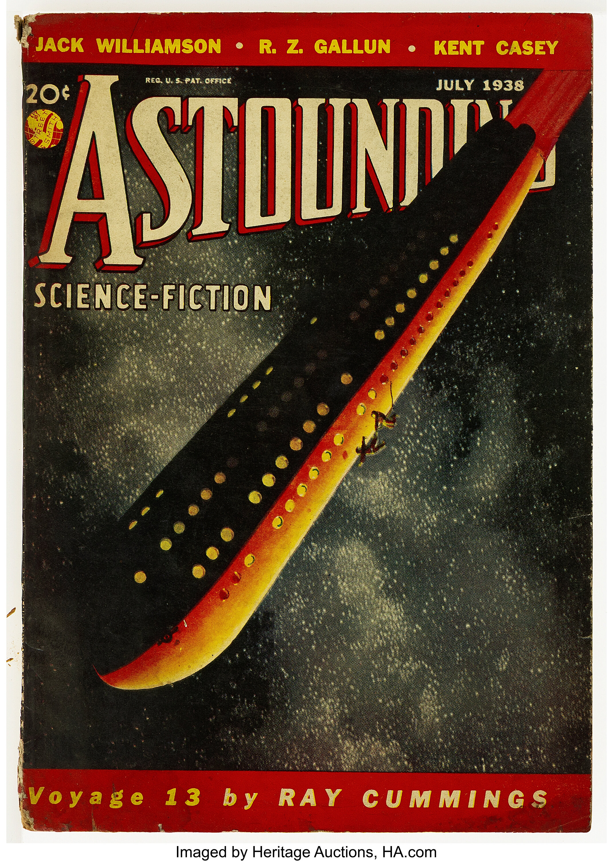 Astounding Science-Fiction #92 July 1938 (Street & Smith) | Lot #40007 ...