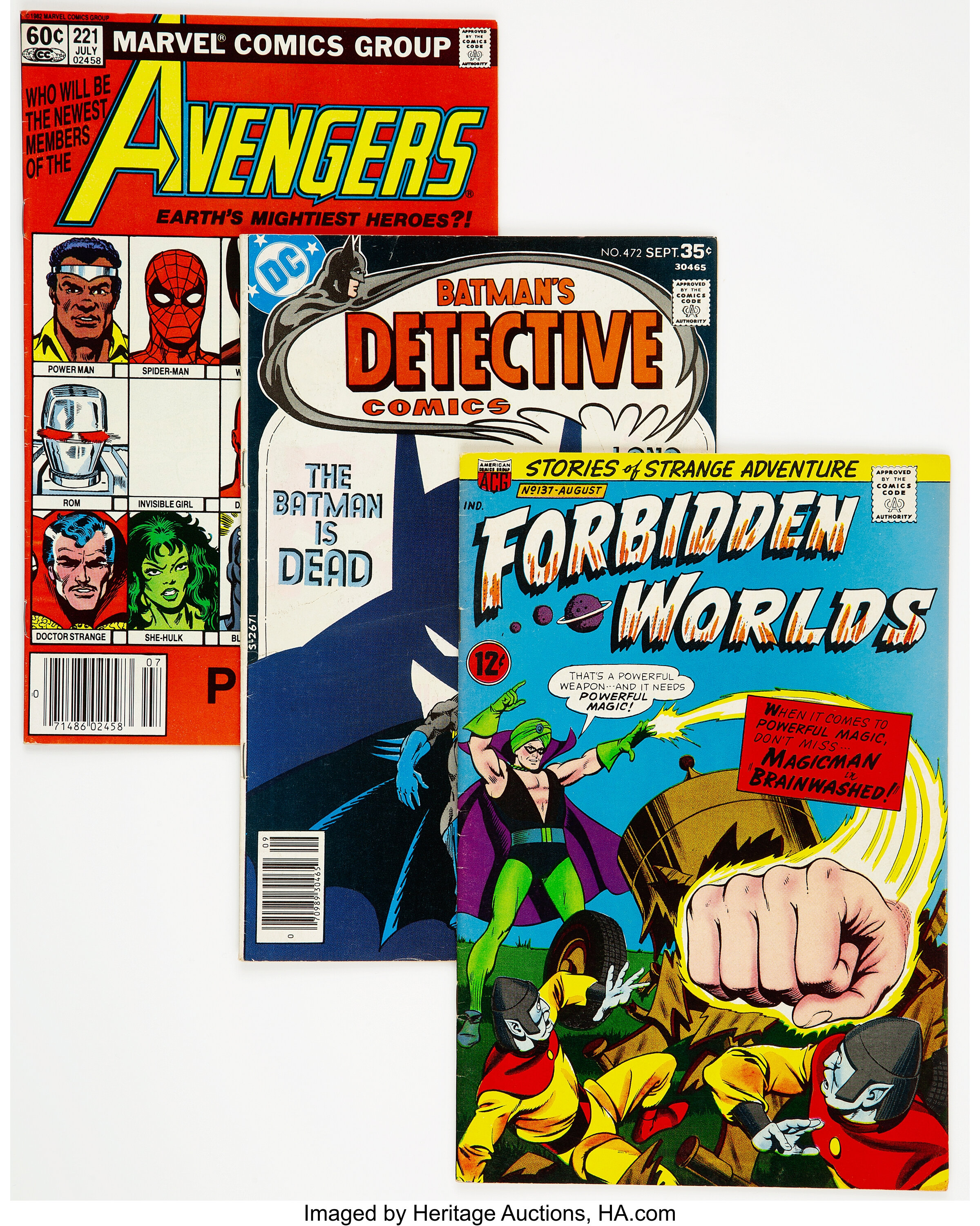 Forbidden Worlds and Other Comics Group of 25 (ACG and Others, | Lot ...