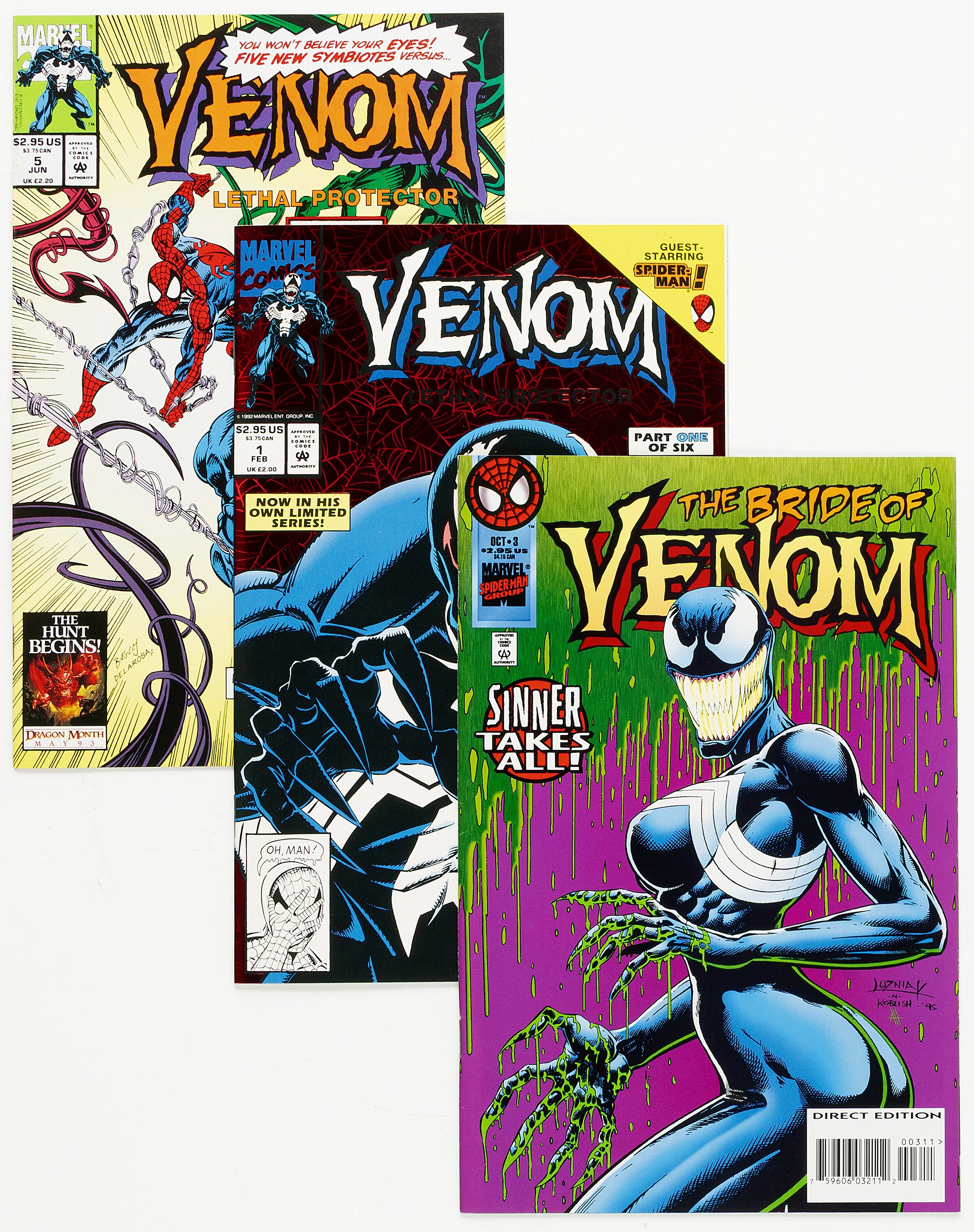 Venom Related Comics Group of 61 (Marvel, 1990s-2000s) Condition: | Lot ...