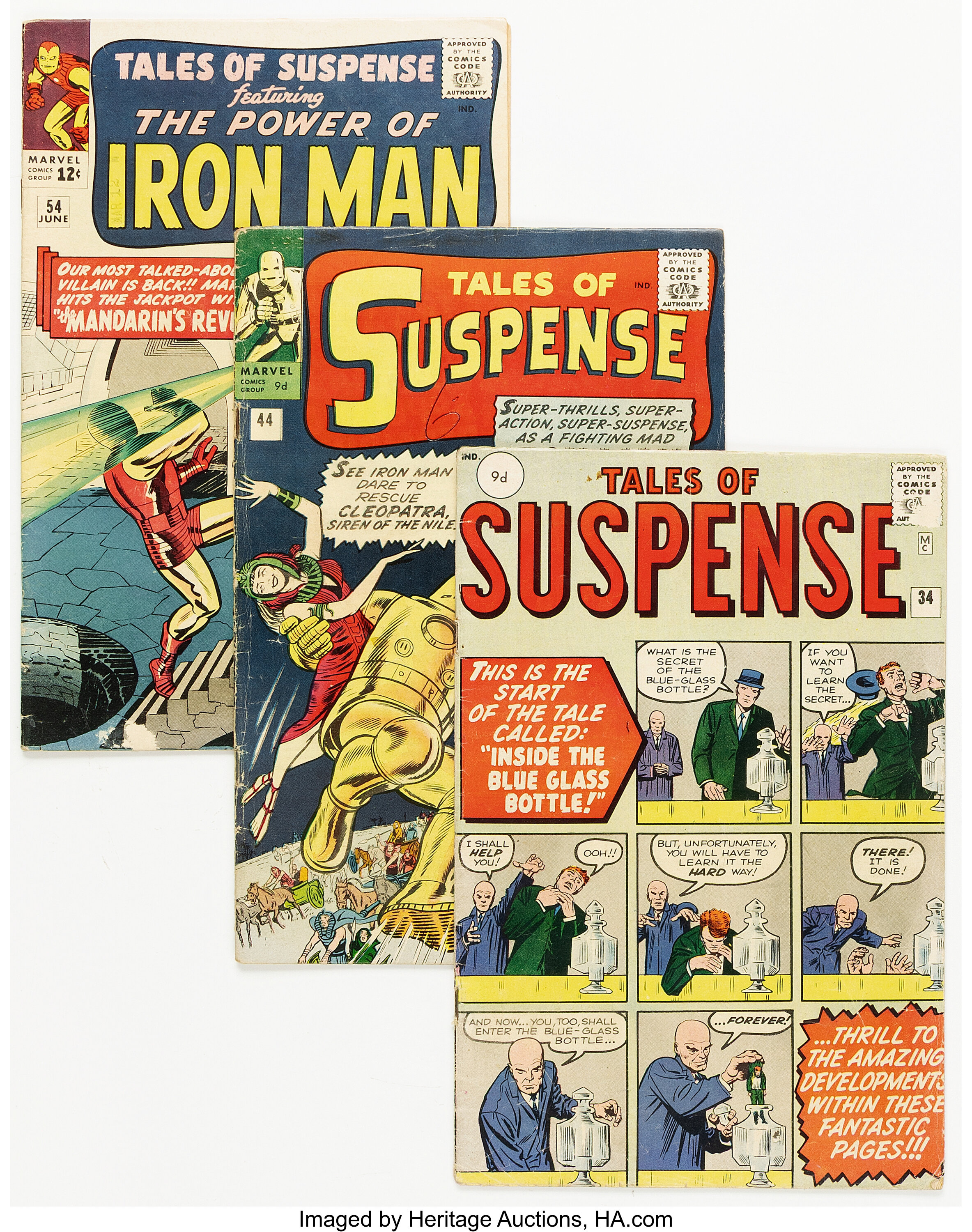 Tales of Suspense Group of 6 (Marvel, 1962-66) Condition: Average | Lot ...