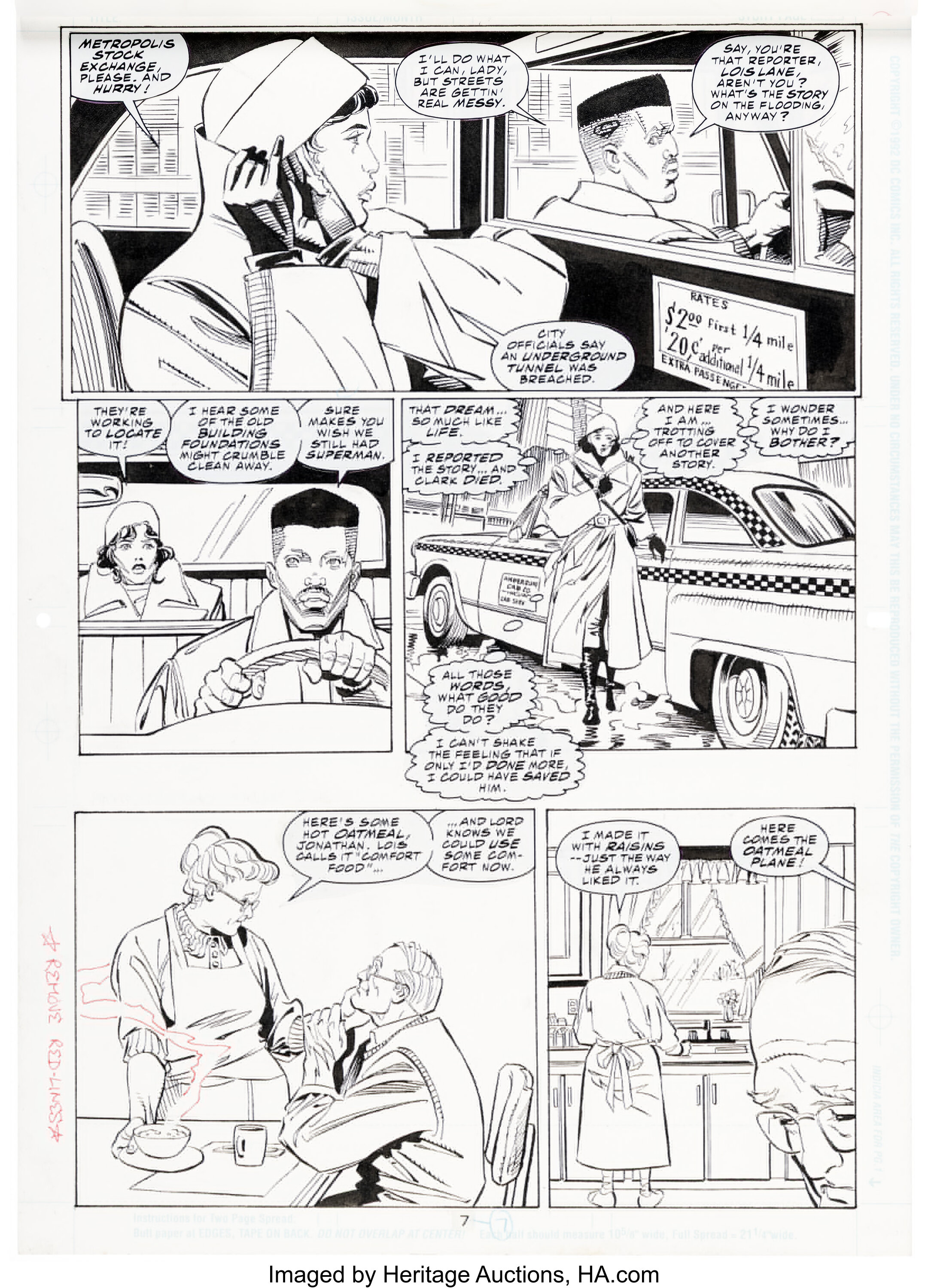 Jon Bogdanove and Dennis Janke Superman: Man of Steel #21 Story | Lot ...
