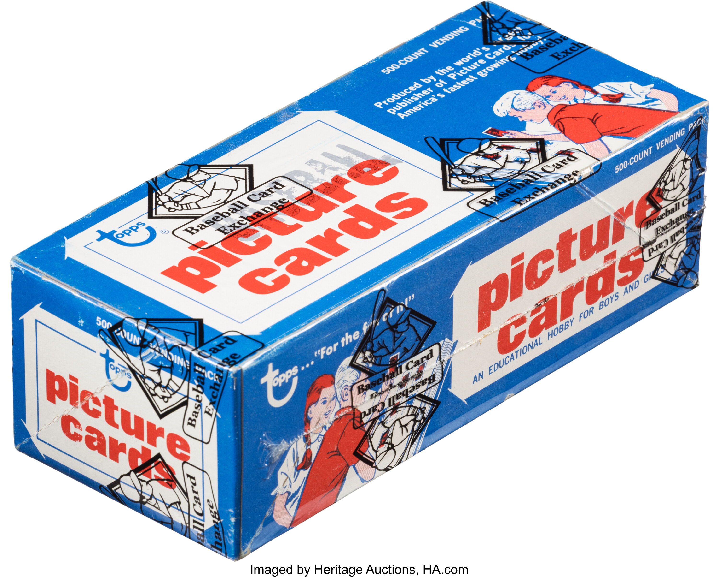 1977 Topps Baseball 500-Count Vending Box - From A Sealed Case ...