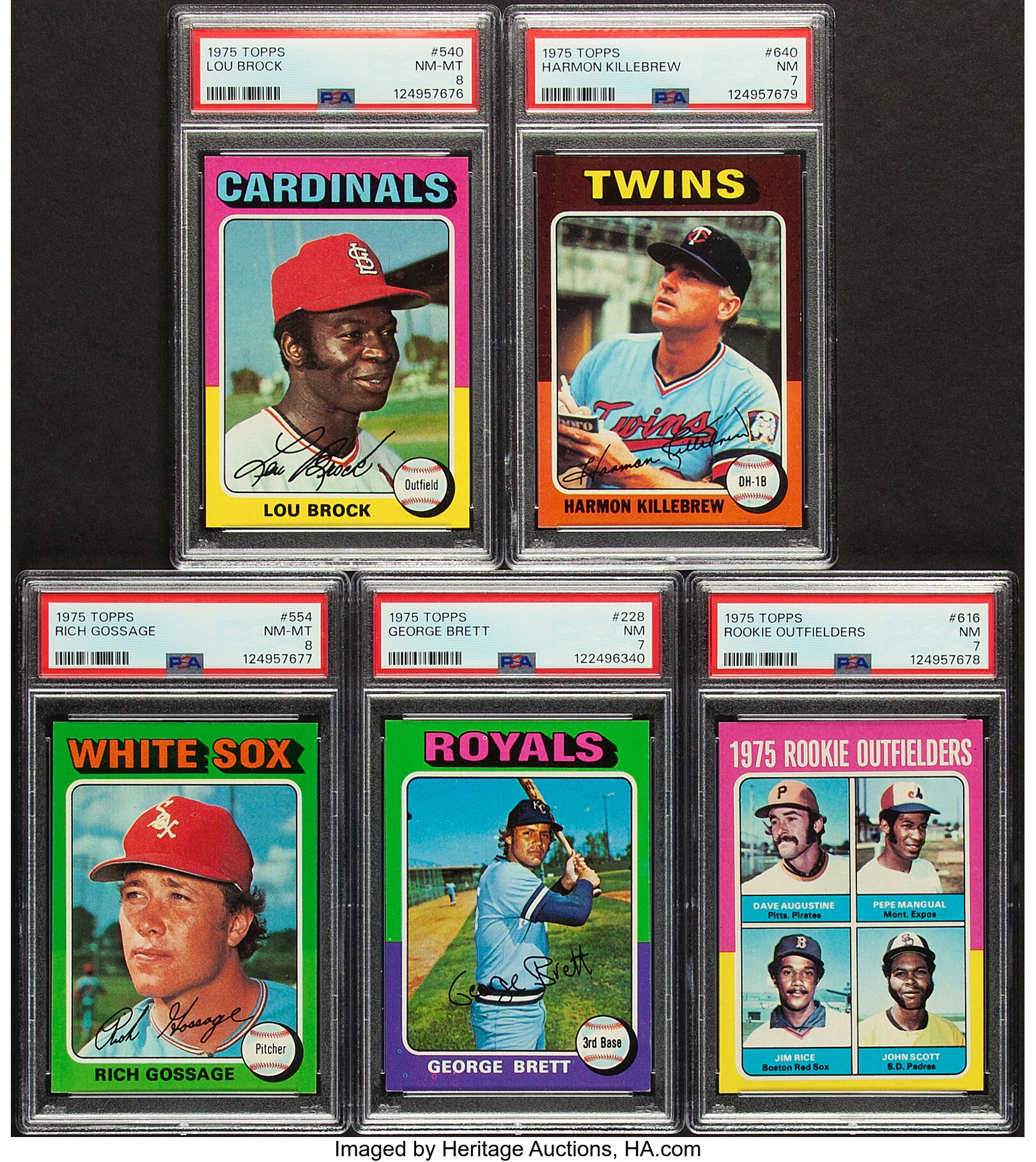 1975 Topps Baseball Complete Set (660). ... Baseball Cards Sets | Lot ...