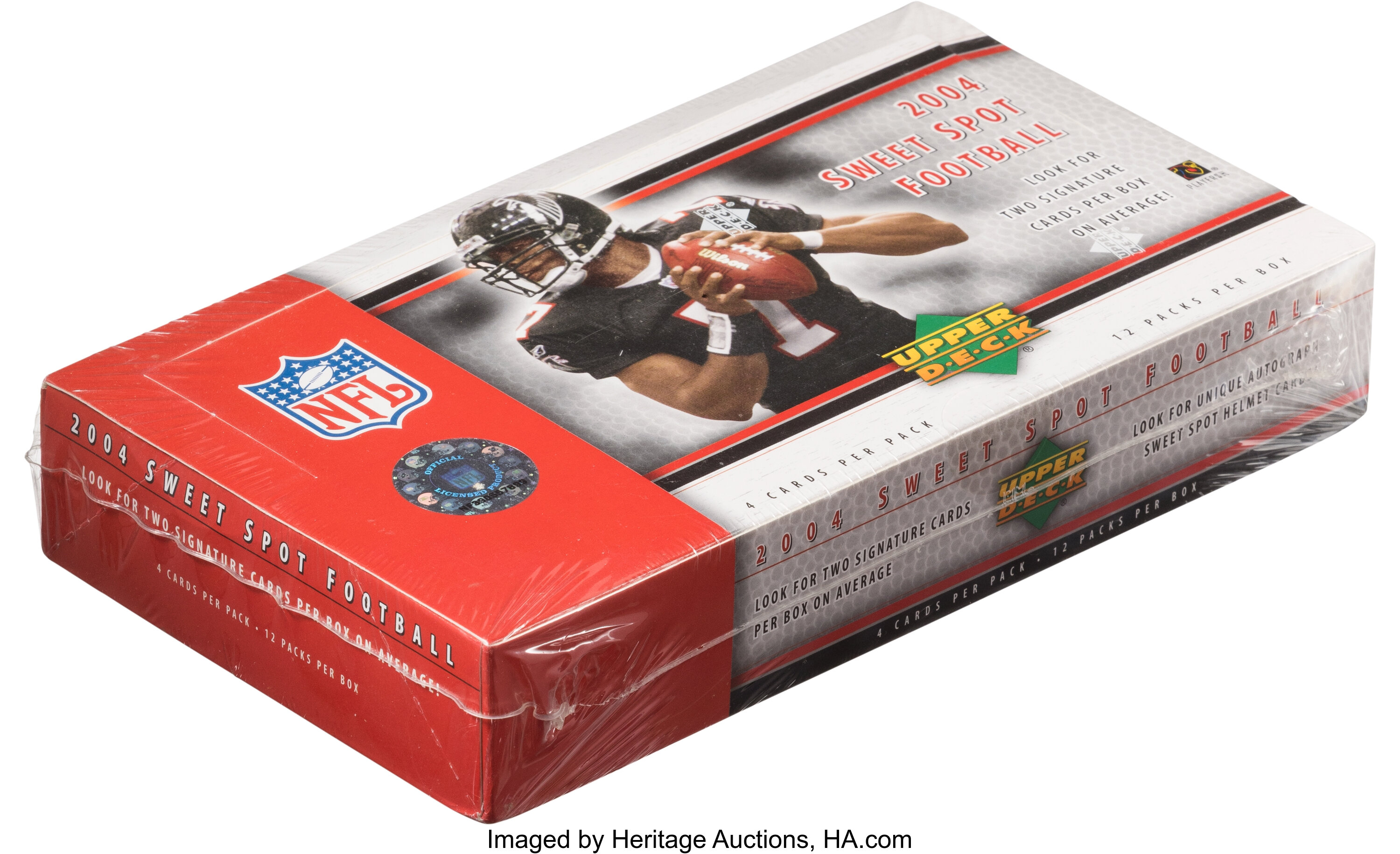 2004 Upper Deck Football Sweet Spot Factory Sealed Hobby Box. ... | Lot ...