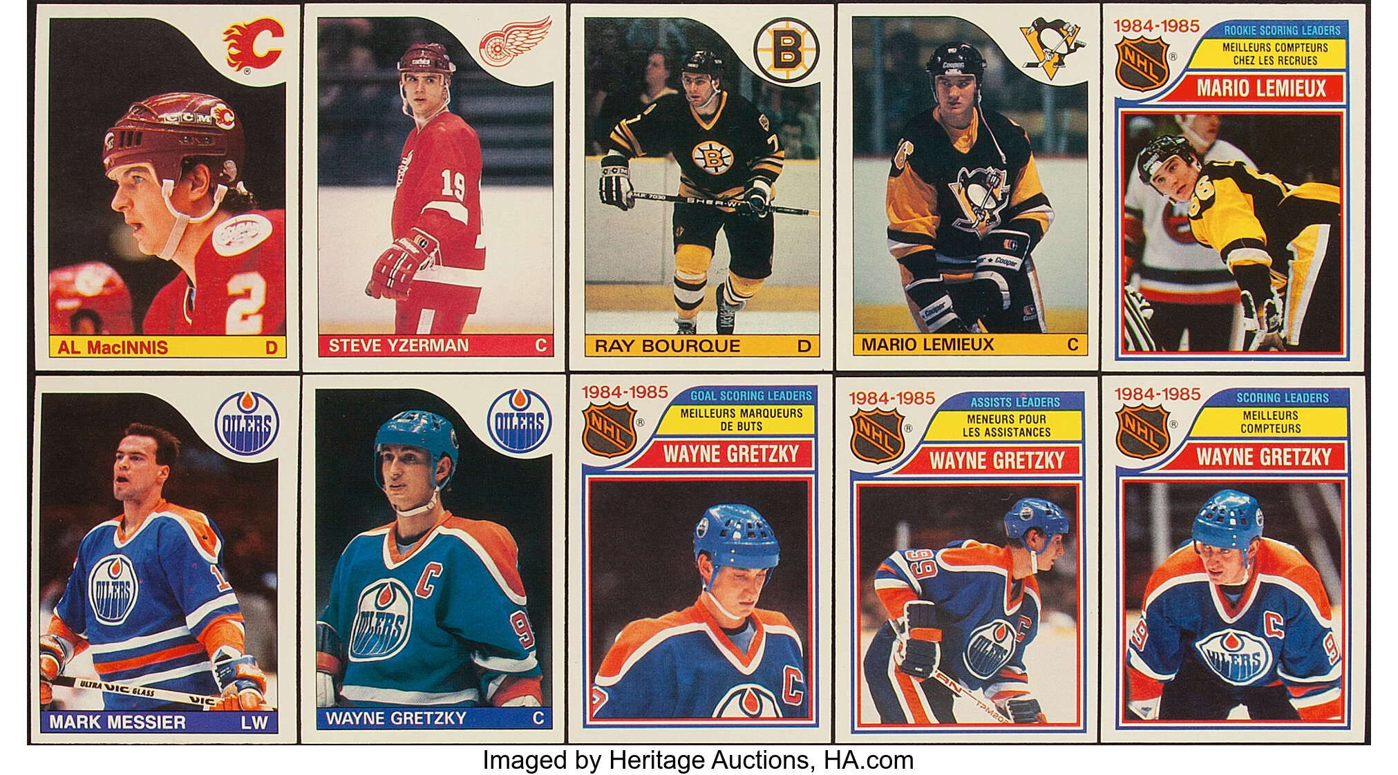 1985 O-Pee-Chee Hockey Complete Set (264). ... Hockey Cards Sets | Lot ...