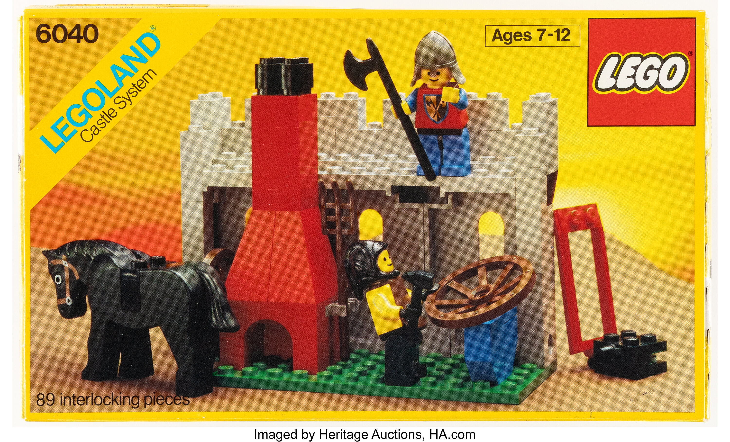 LEGO Legoland Castle Systems Blacksmith Shop (6040) (LEGO, | Lot #89275 ...