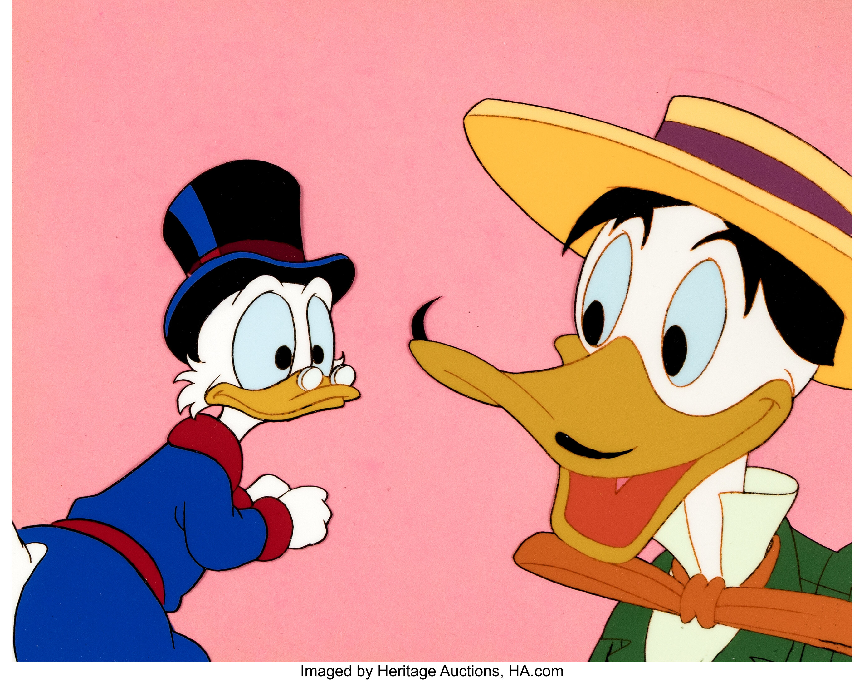 DuckTales "Much Ado About Scrooge" Filler Brushbill and Scrooge | Lot ...