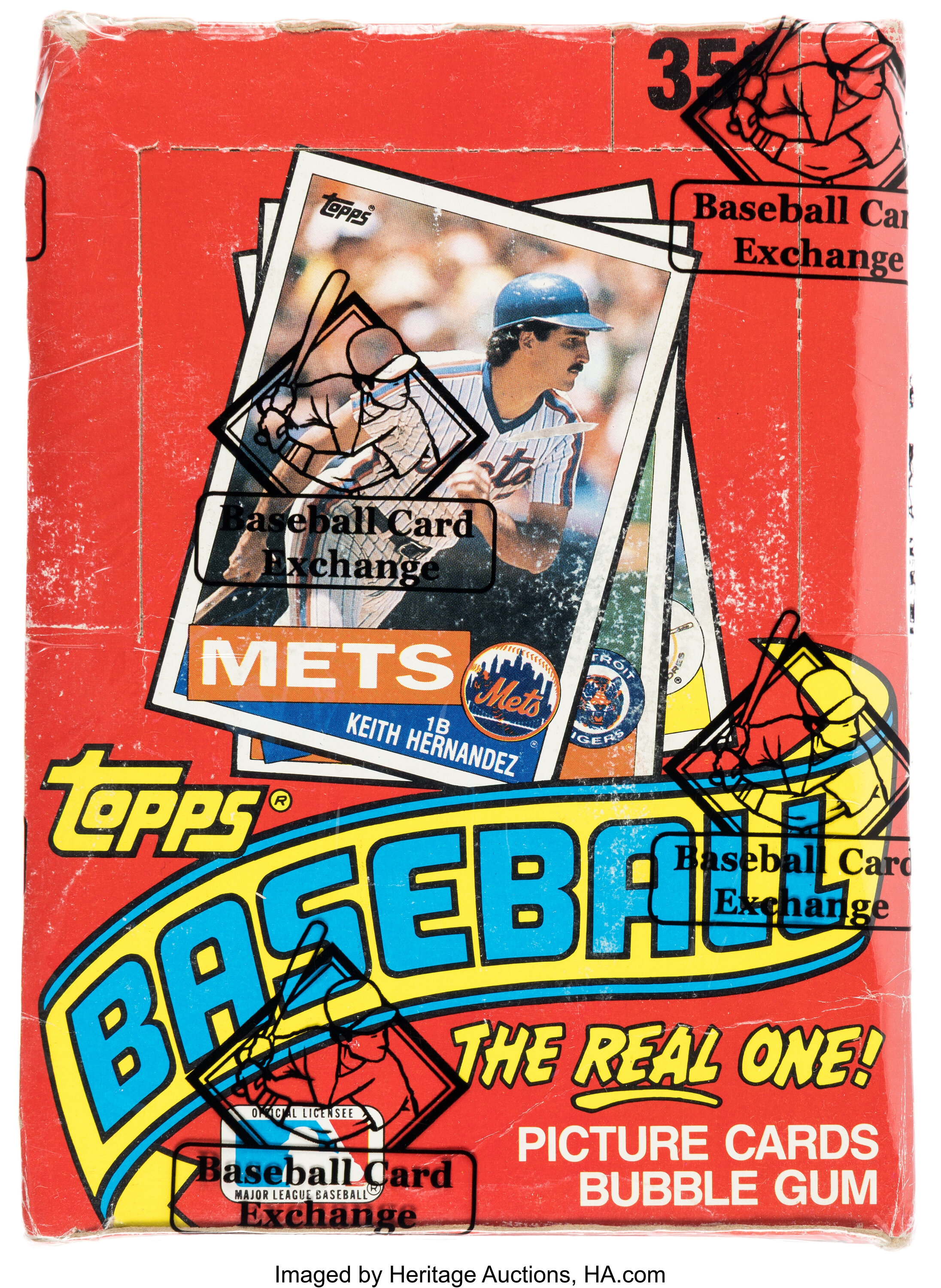 1985 Topps Baseball Wax Box with 36 Unopened Packs - Puckett & | Lot ...
