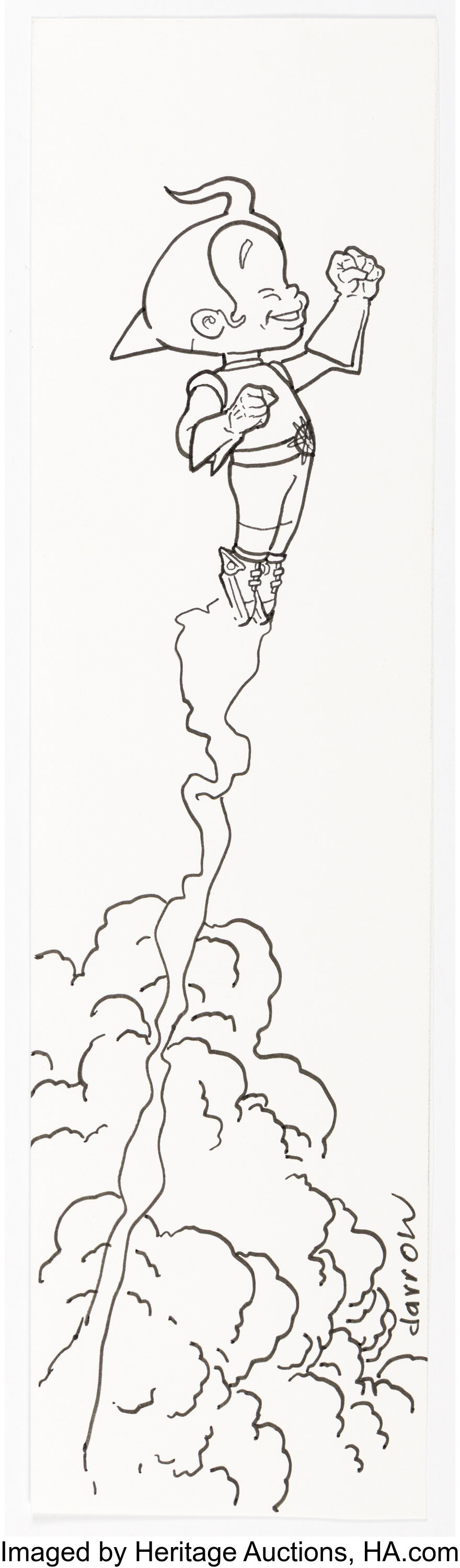 Geoff Darrow - Rusty the Boy Robot Illustration Original Art | Lot ...