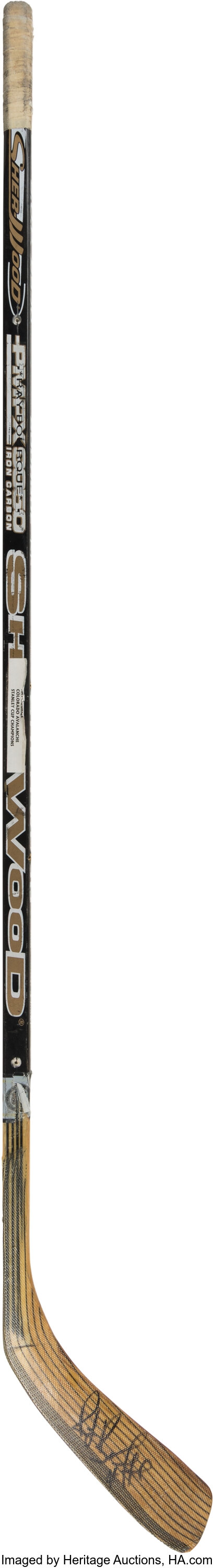 2000-01 Ray Bourque Game Used Colorado Avalanche Stick.... Hockey | Lot ...