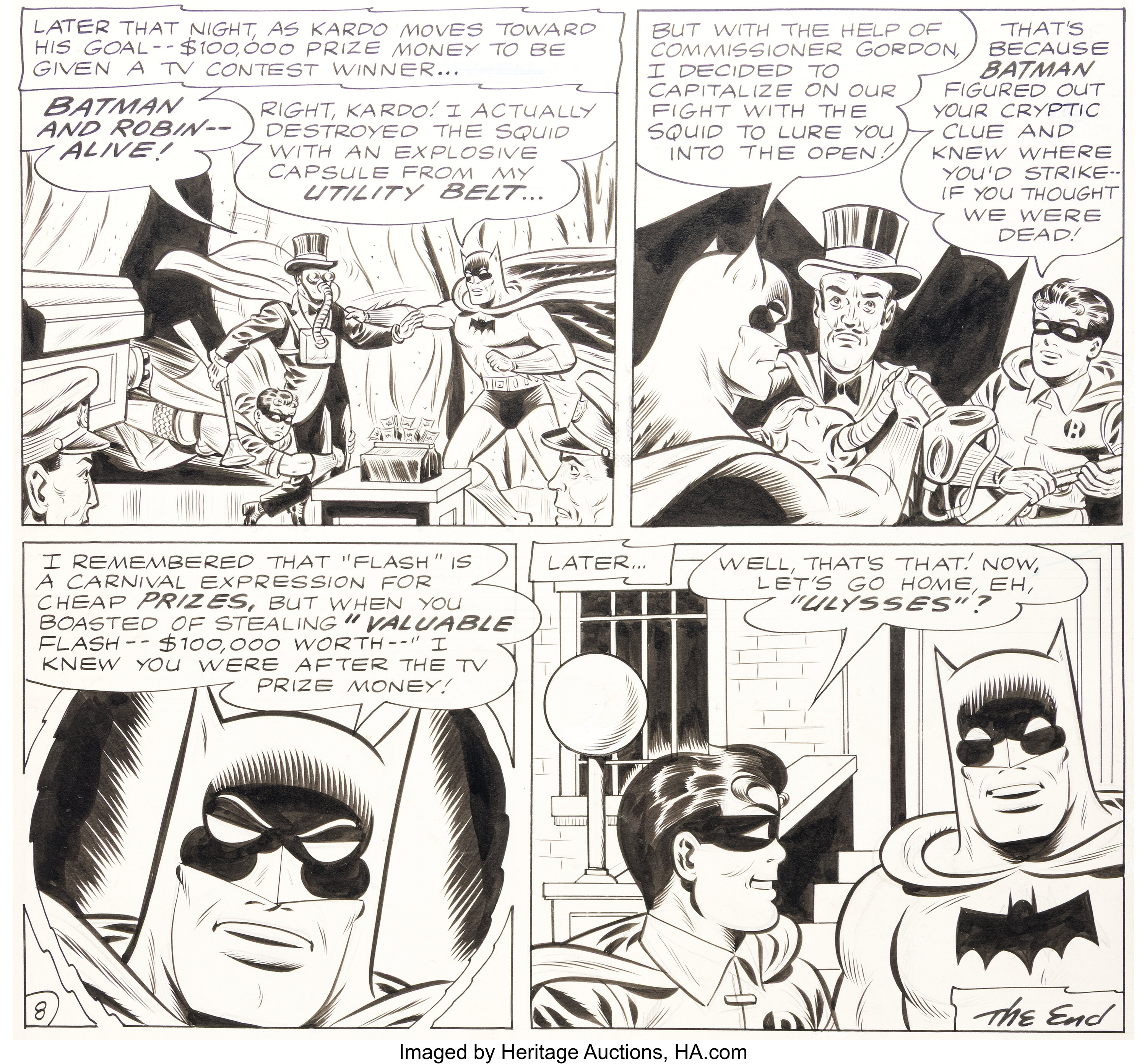 Sheldon Moldoff and Charles Paris Batman #154 Story Page 17 | Lot ...