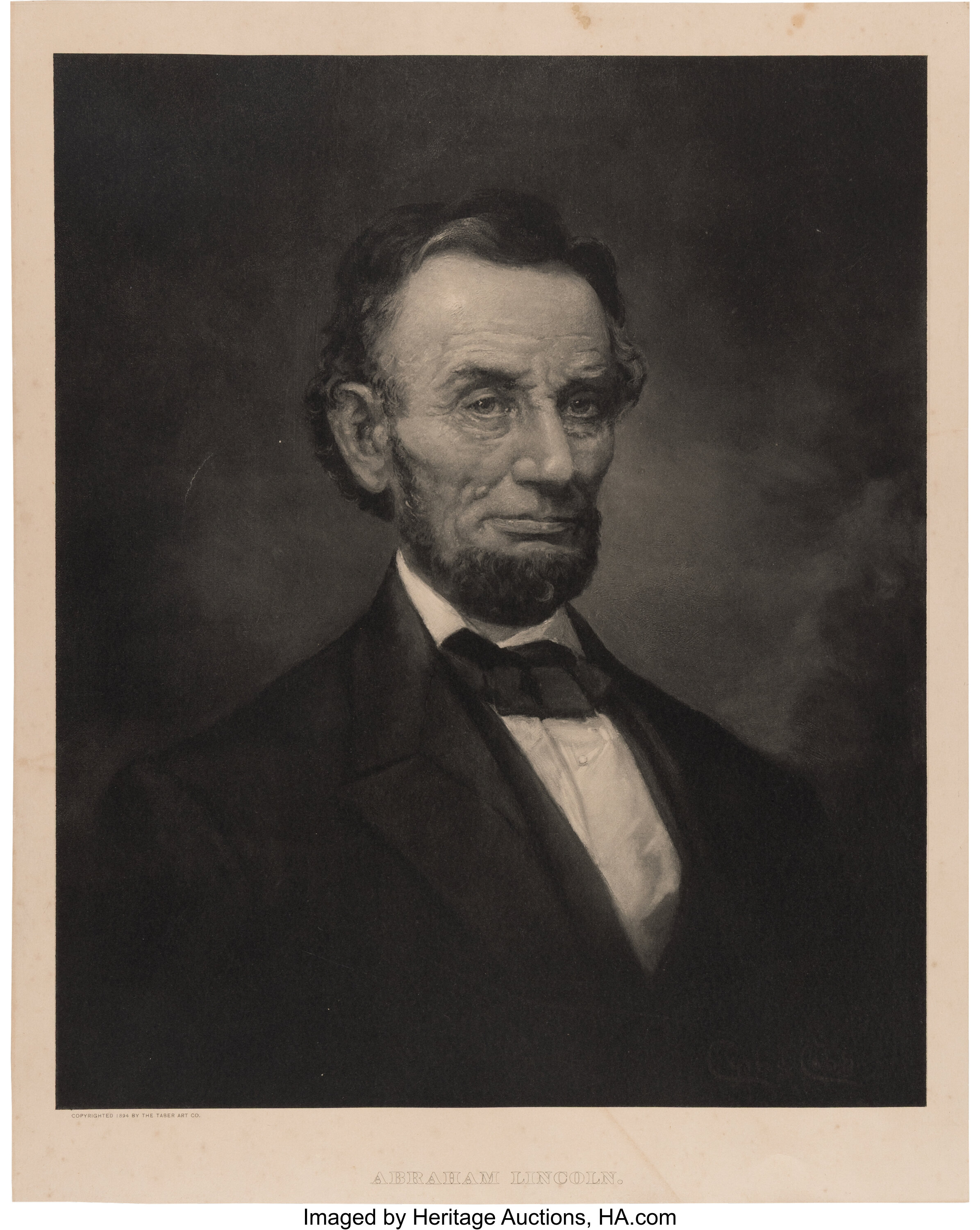 Abraham Lincoln: Group of 5 Assorted Prints.... (Total: 5 Items) | Lot ...