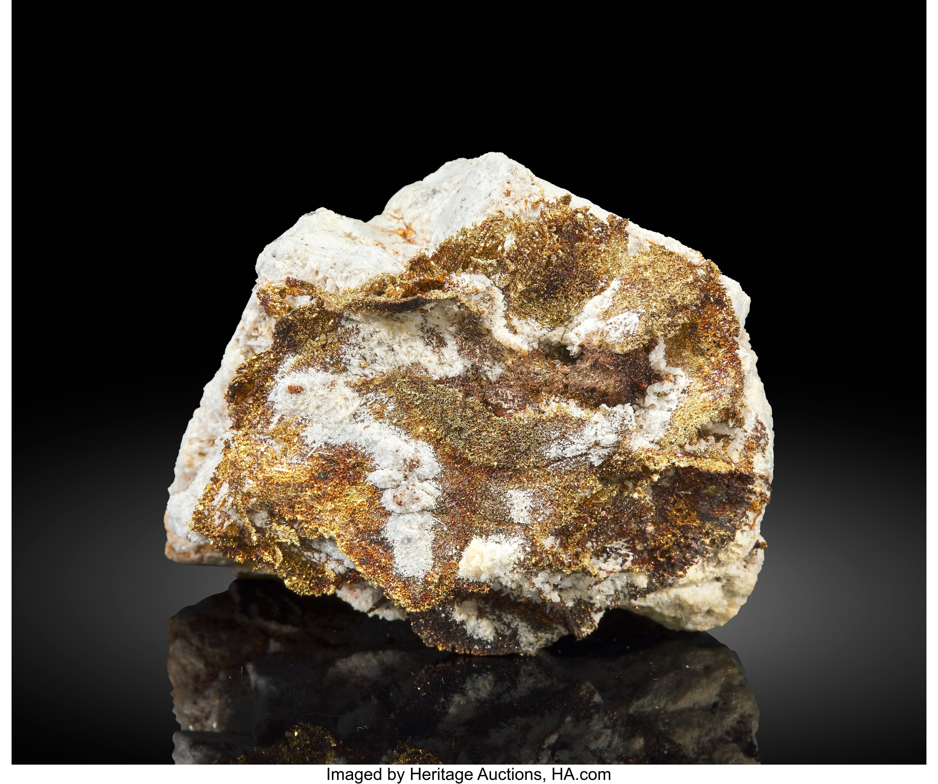 Native Gold. Round Mountain, Round Mountain Mining District, | Lot ...