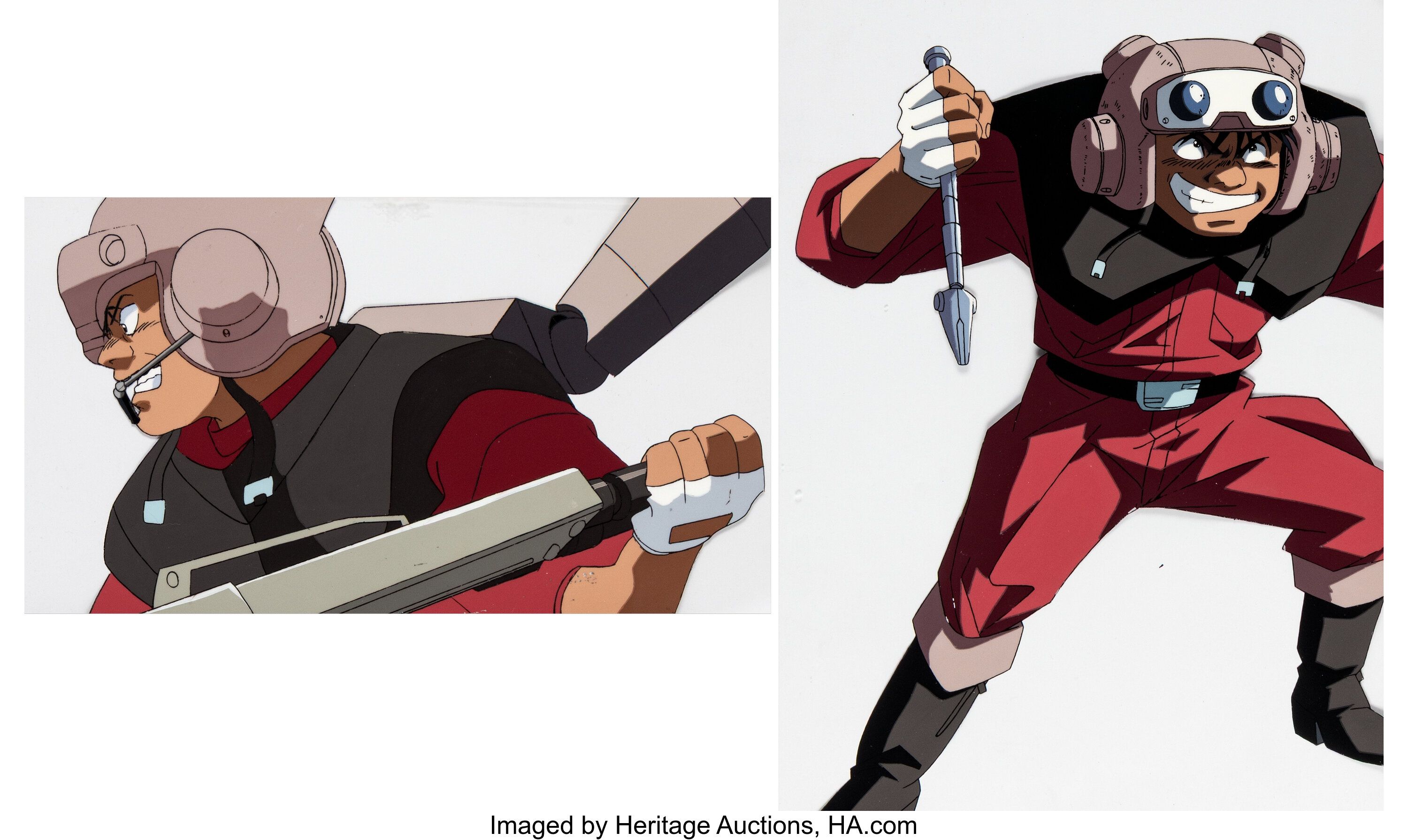 Hakugei: Legend of the Moby Dick Speed King Production Cel with | Lot ...