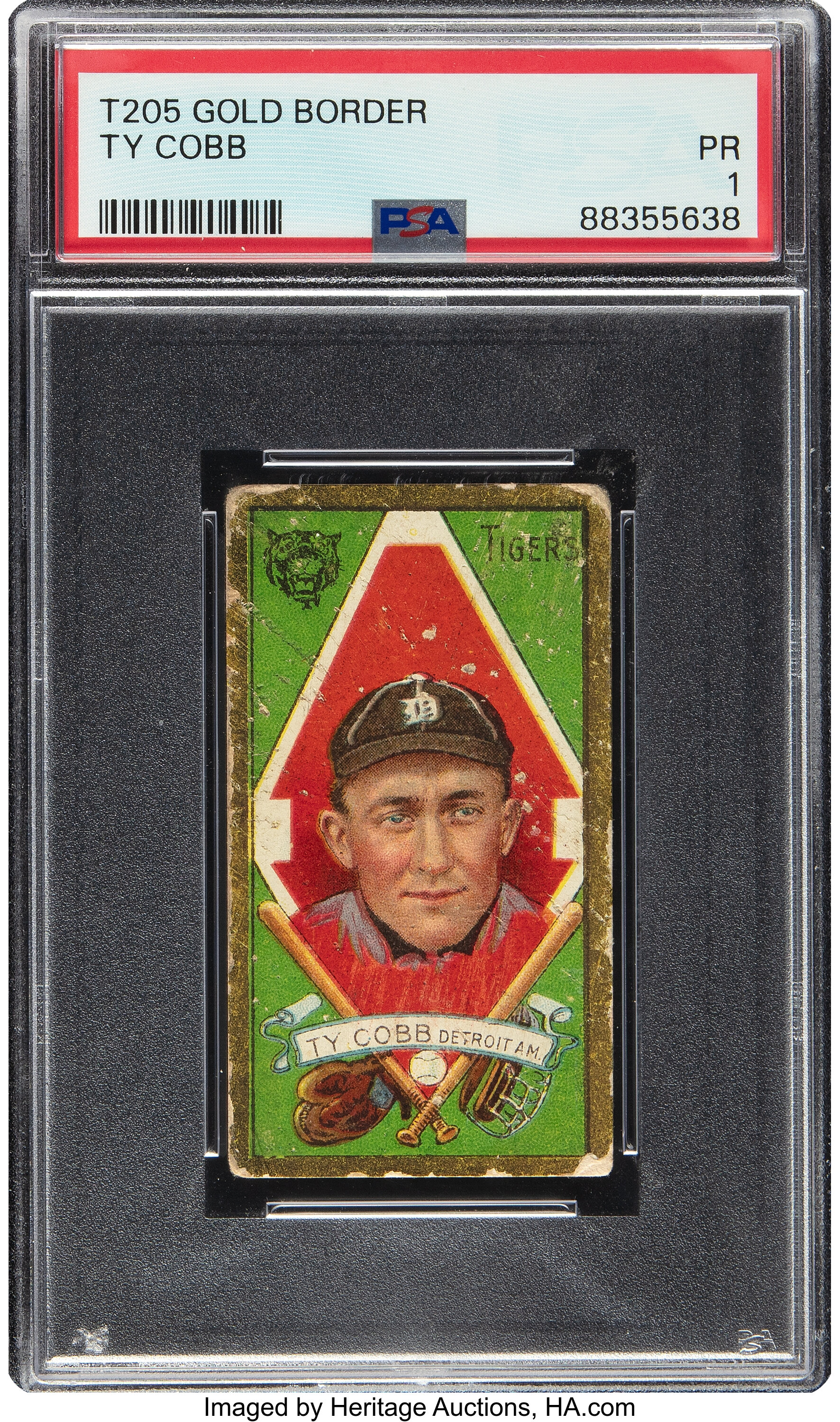 1911 T205 Piedmont Ty Cobb PSA Poor 1.... Baseball Cards Singles | Lot ...