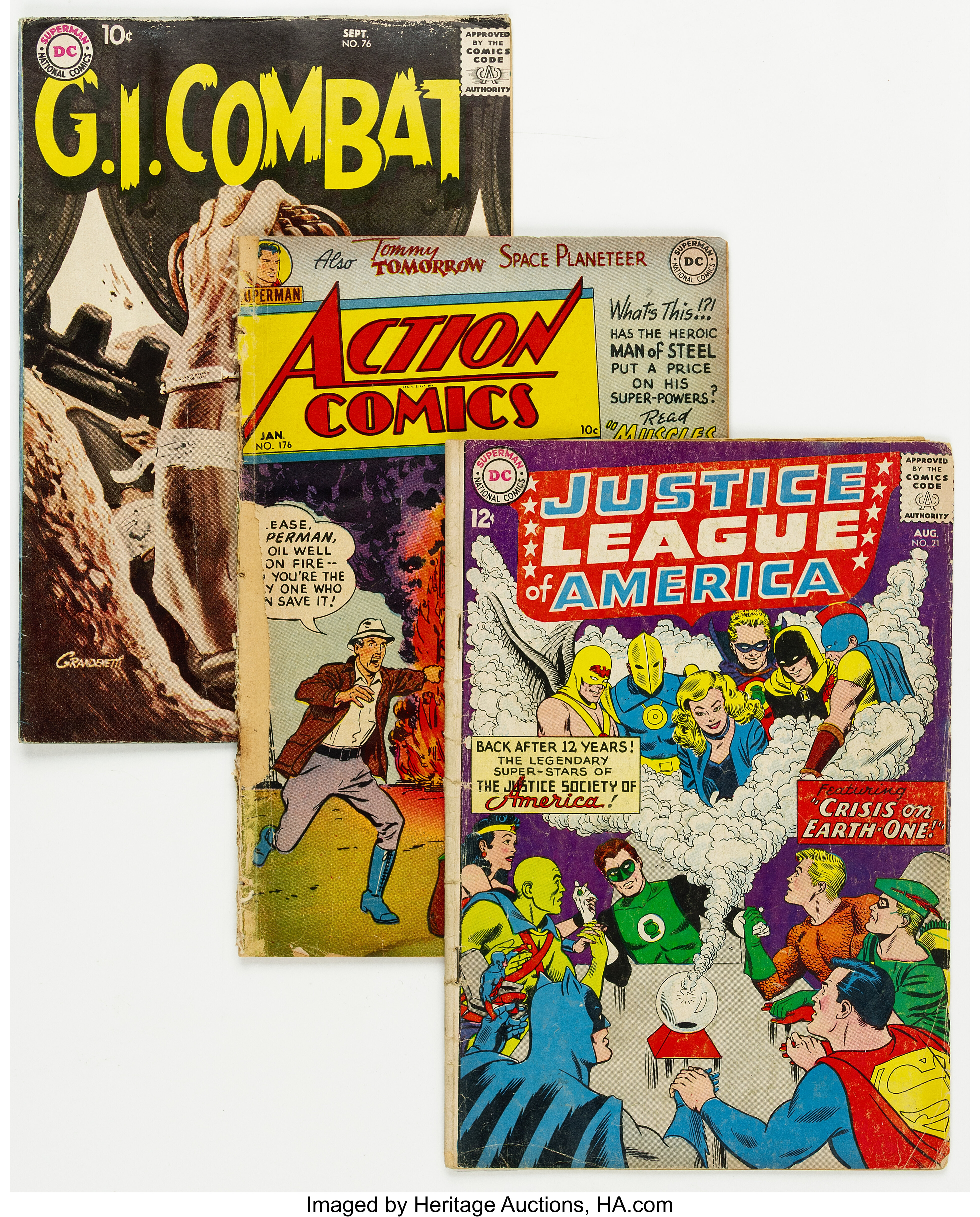 DC Golden to Modern Age Superhero and Adventure Reader Copy Comics ...