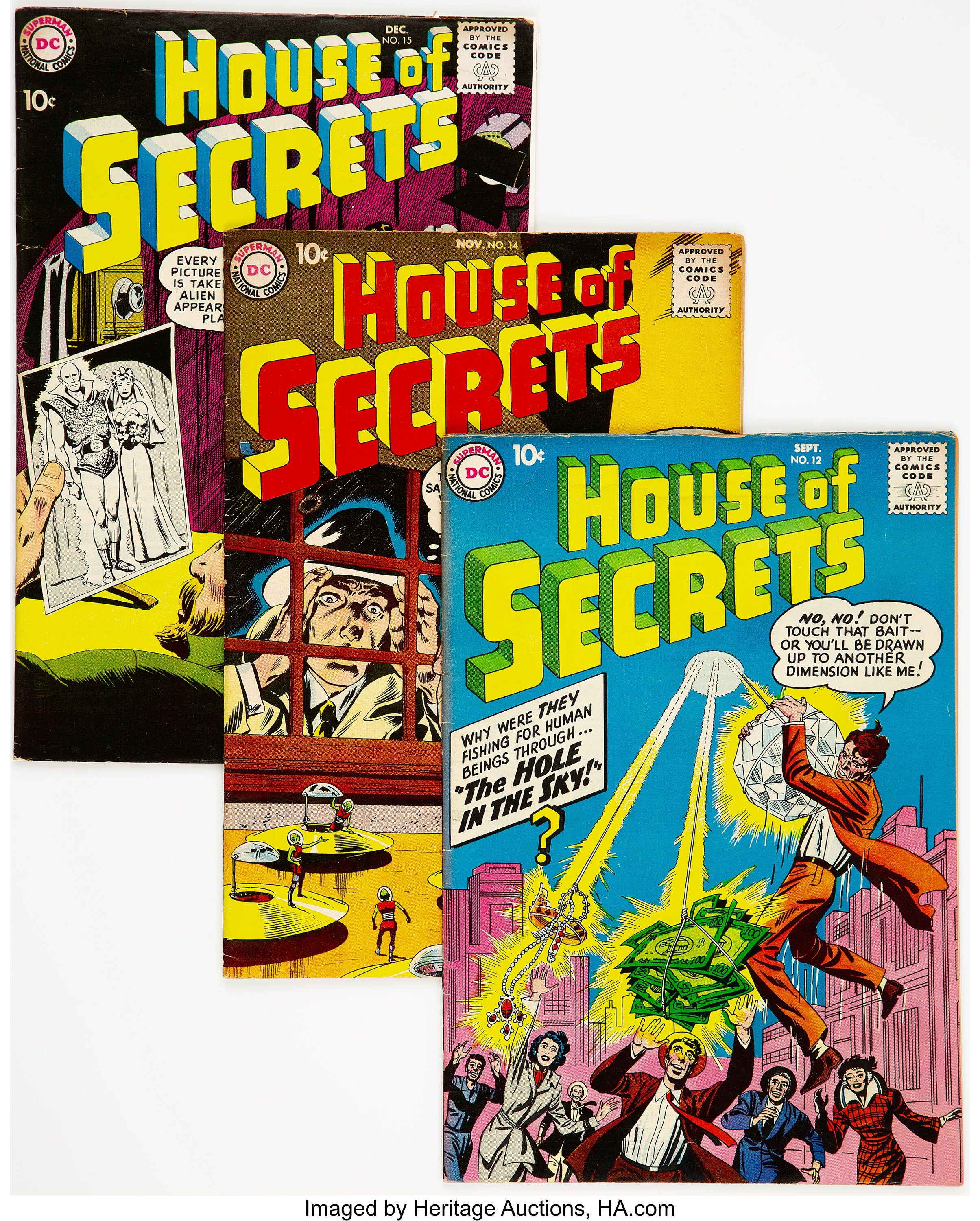 House of Secrets Group of 13 (DC, 1958-66) Condition: Average | Lot ...